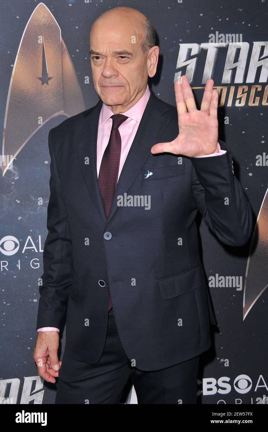 Robert Picardo arrives at the "Star Trek: Discovery" Premiere held at ...