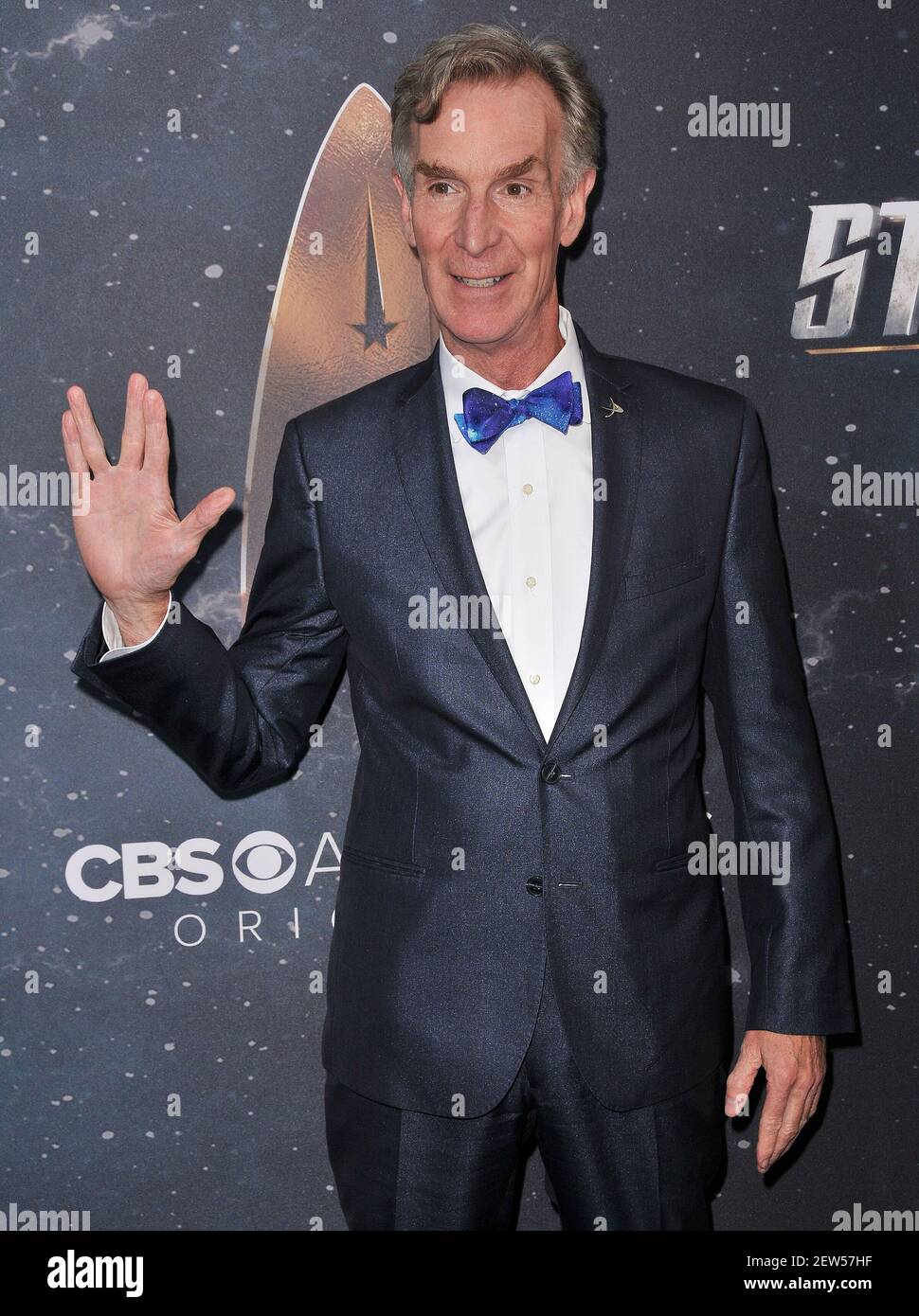 Bill Nye arrives at the "Star Trek: Discovery" Premiere held at the ...
