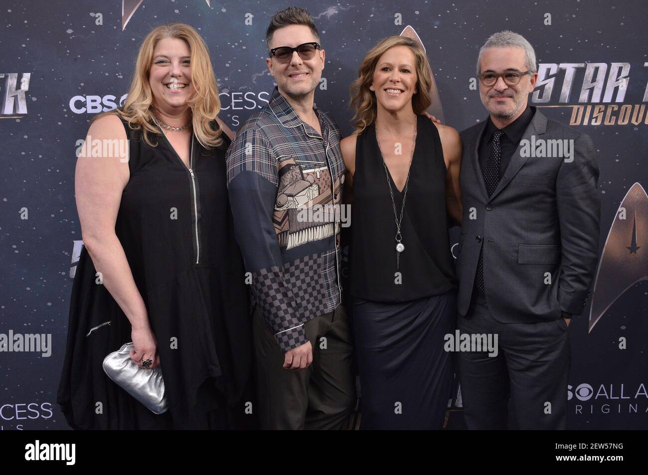 (L-R) Gretchen J. Berg, Aaron Harberts, Heather Kadin and Alex Kurtzman ...