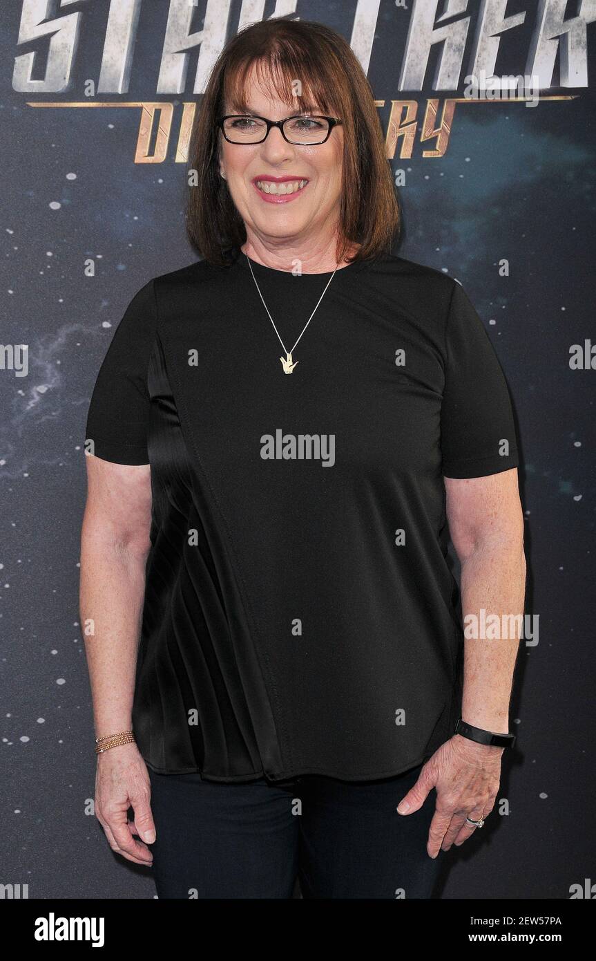 Julie Nimoy arrives at the "Star Trek: Discovery" Premiere held at the ...