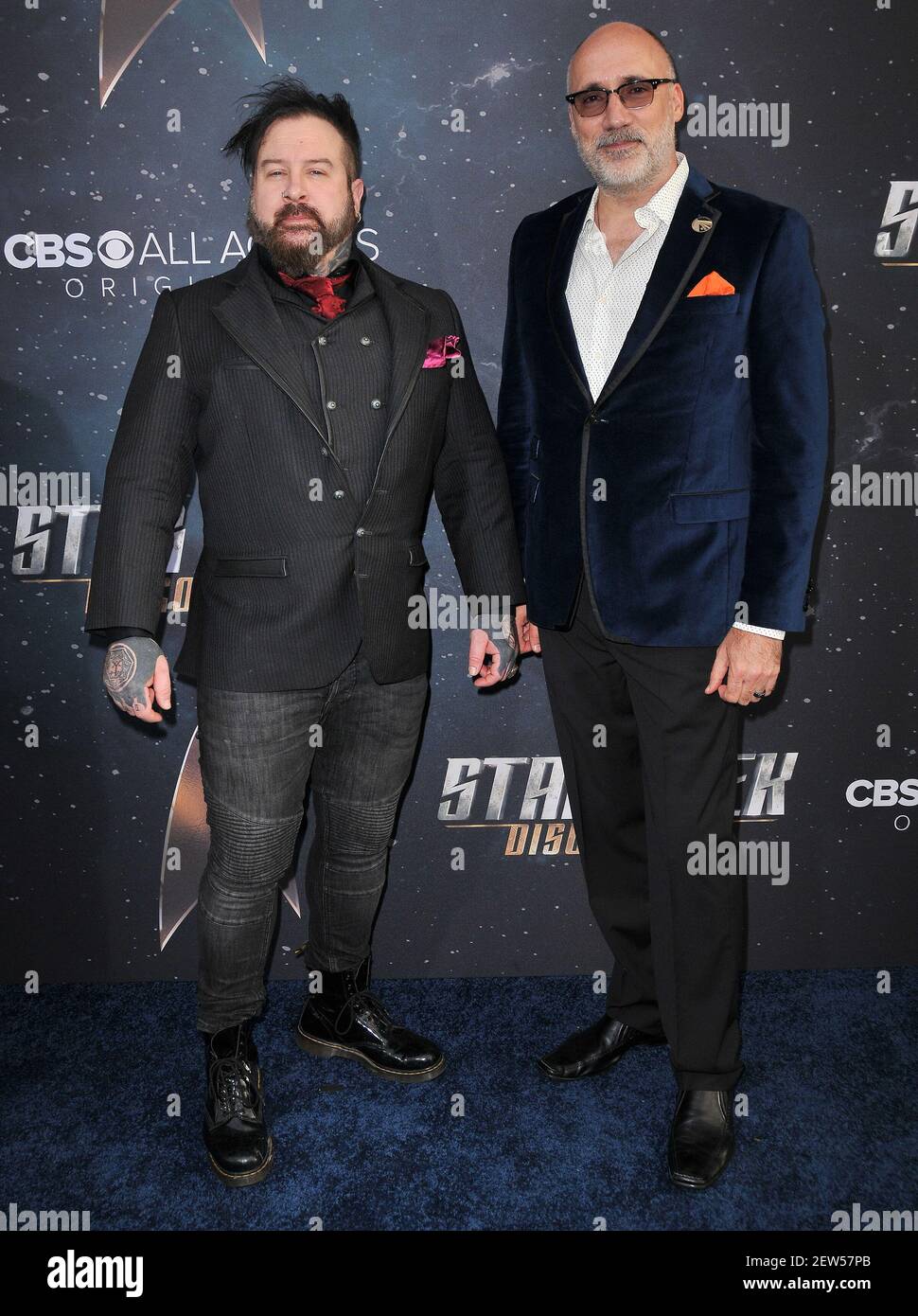 (L-R) Glenn Hetrick and Neville Page at the "Star Trek: Discovery ...