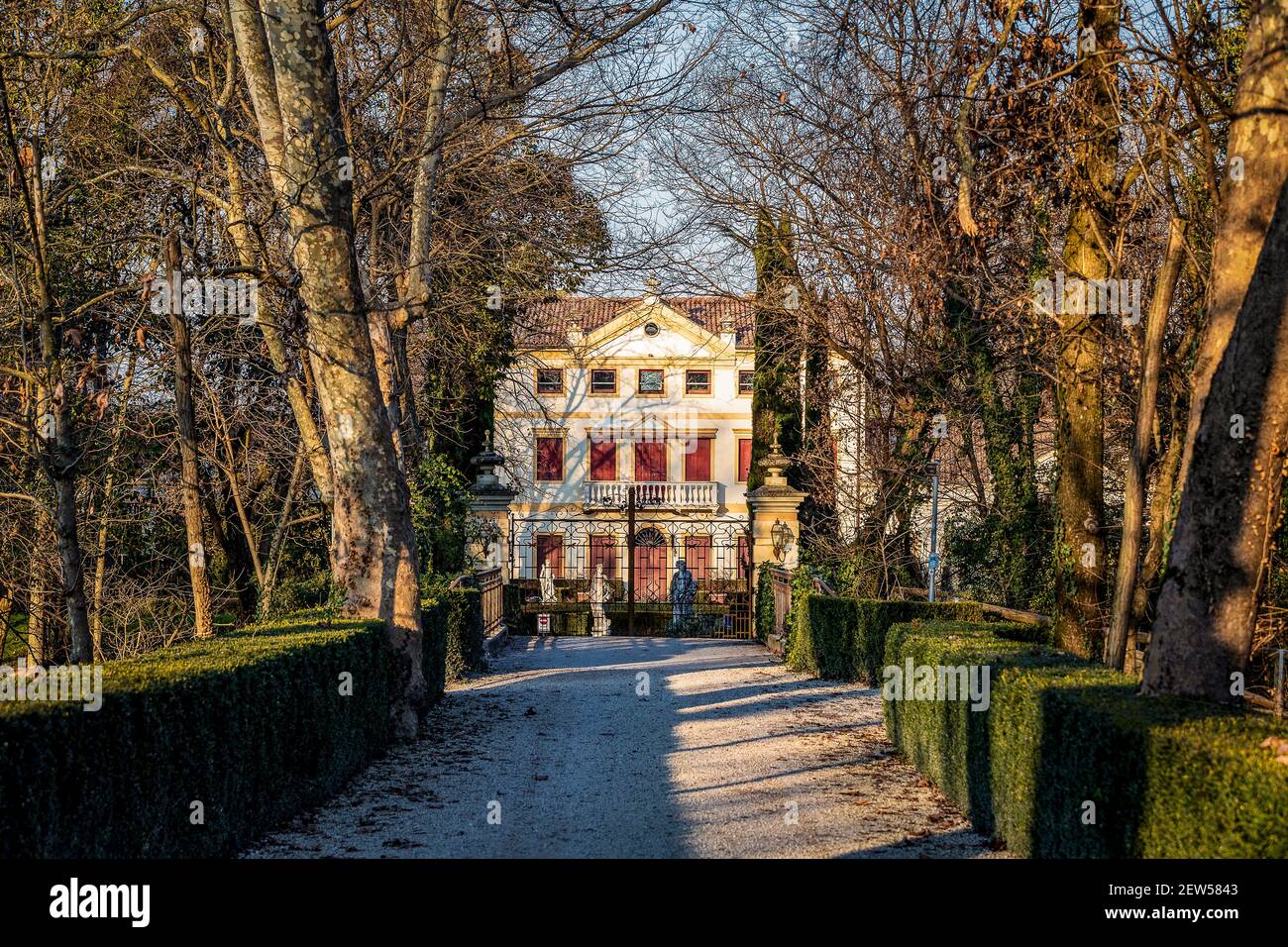 Italy Veneto Villa Caprera - Castello di Godego Stock Photo - Alamy