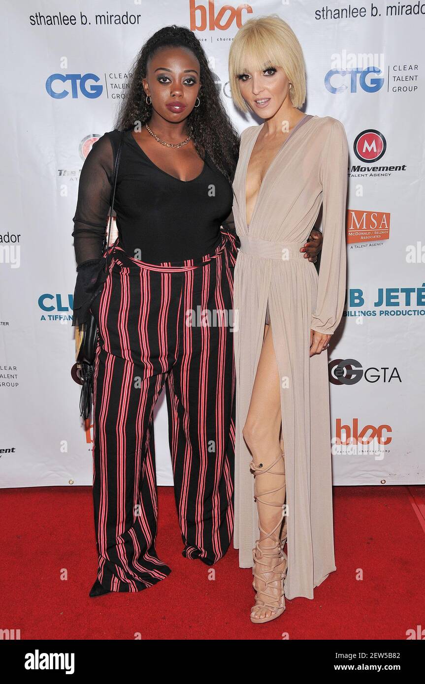 Amari Marshall and Tiffany Billings at Club Jete's 6 Year Anniversary ...
