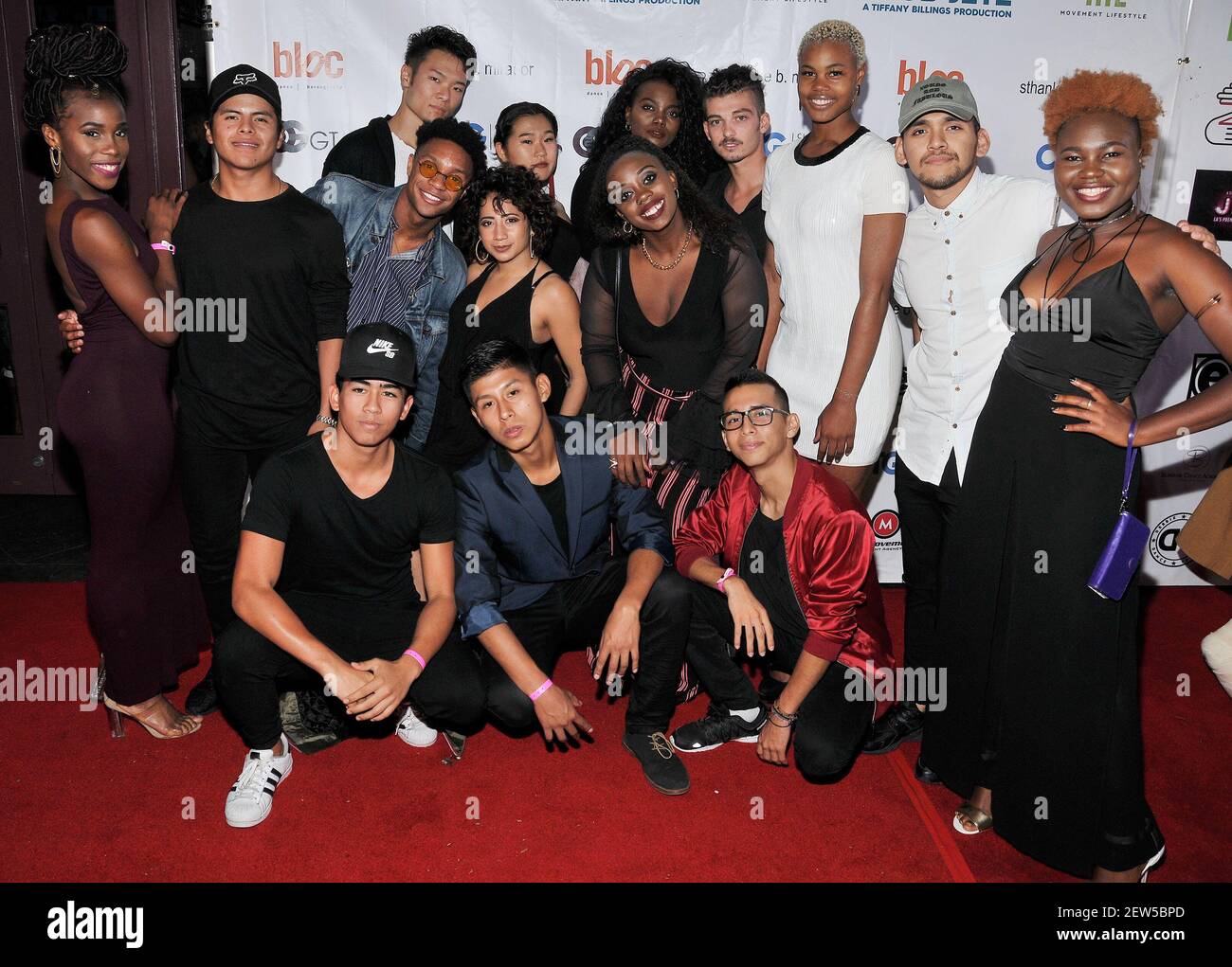 Amari Marshall and Dancers at Club Jete's 6 Year Anniversary Show held ...