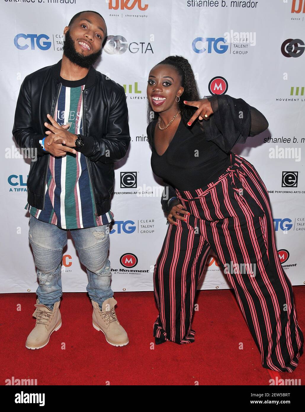 Devin Solomon and Amari Marshall at Club Jete's 6 Year Anniversary Show ...