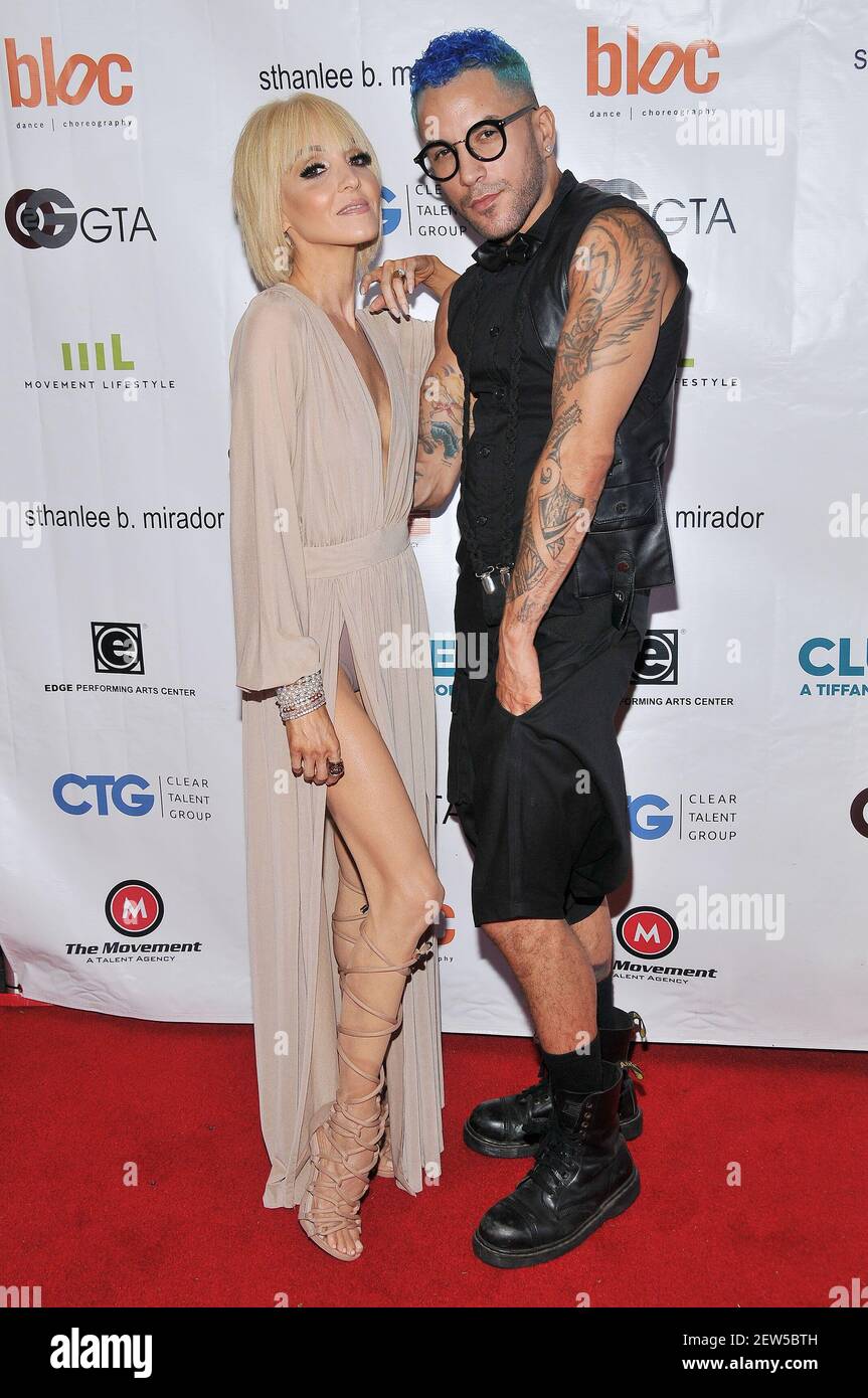 Tiffany Billings and Michael Silas at Club Jete's 6 Year Anniversary Show held at Rage Nightclub ...