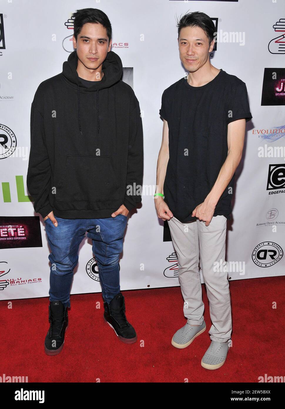 Nathan Trasoras and Leo Morimune at Club Jete's 6 Year Anniversary Show ...