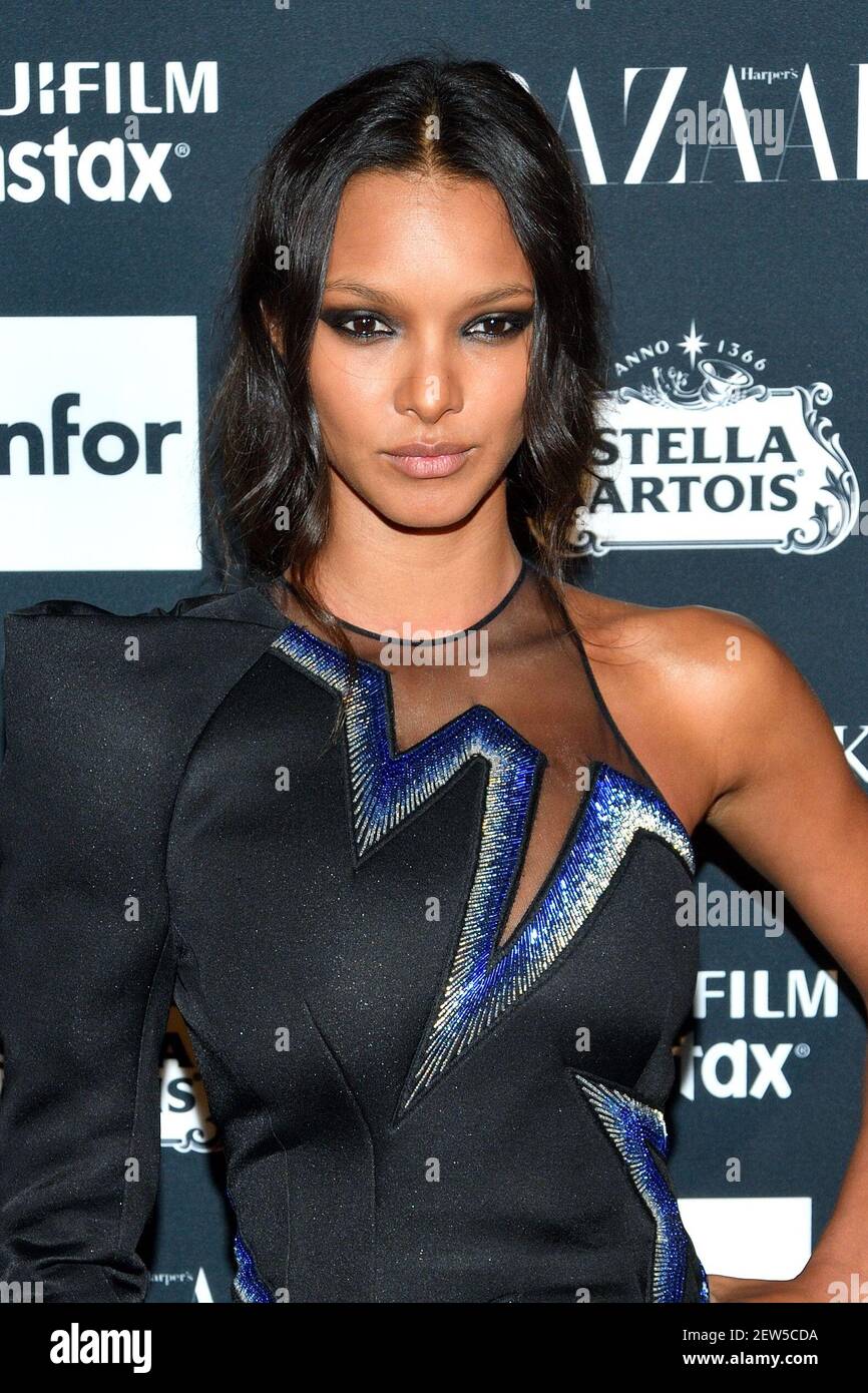 Model Lais Ribeiro attends the Harper's Bazaar Icons by Carine Roitfeld ...