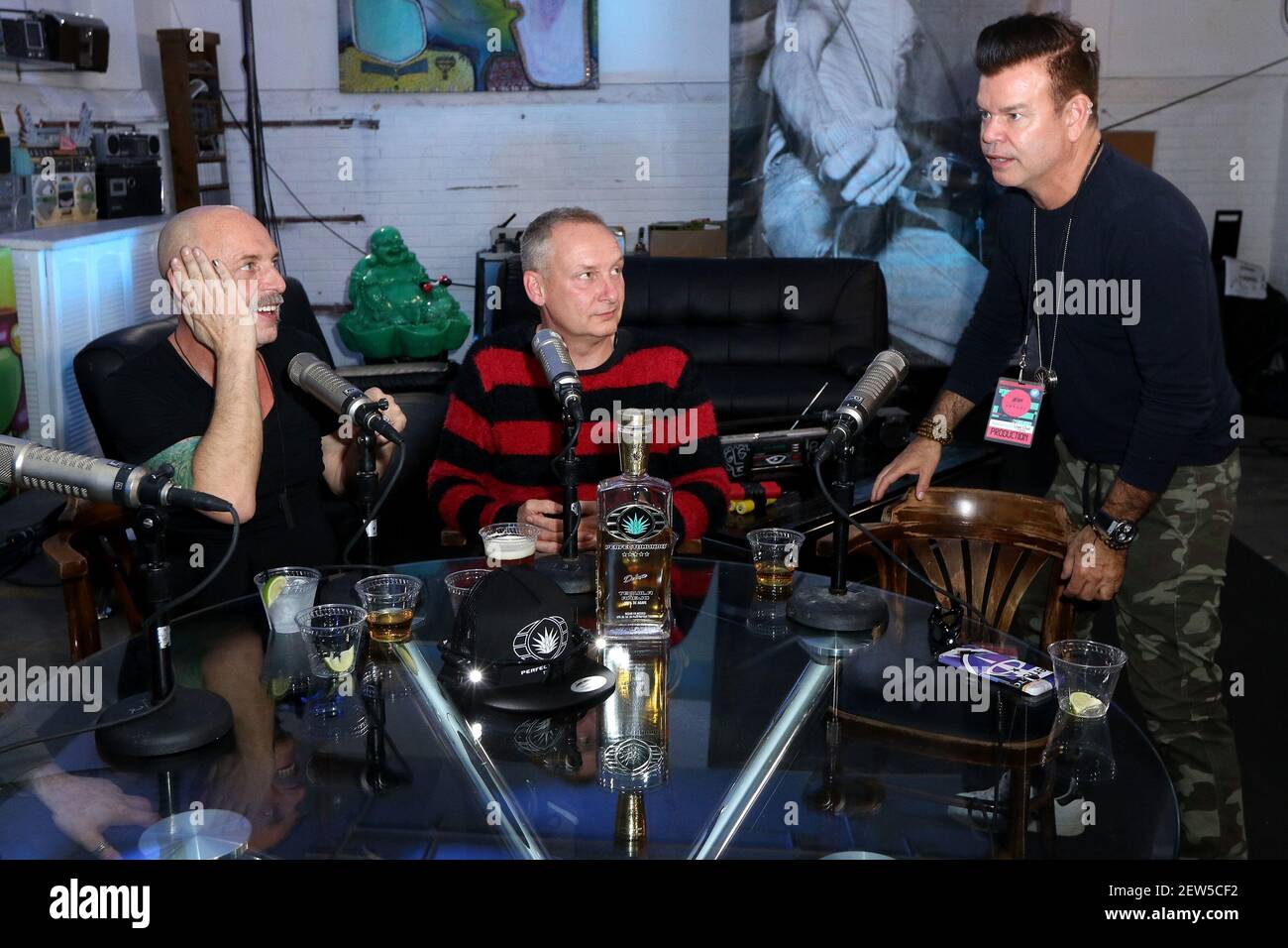 Phil Hartnoll, Paul Hartnoll of Orbital and Paul Oakenfold at The 2017 ...