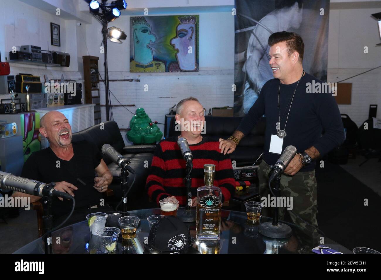 Phil Hartnoll, Paul Hartnoll of Orbital and Paul Oakenfold at The 2017 ...