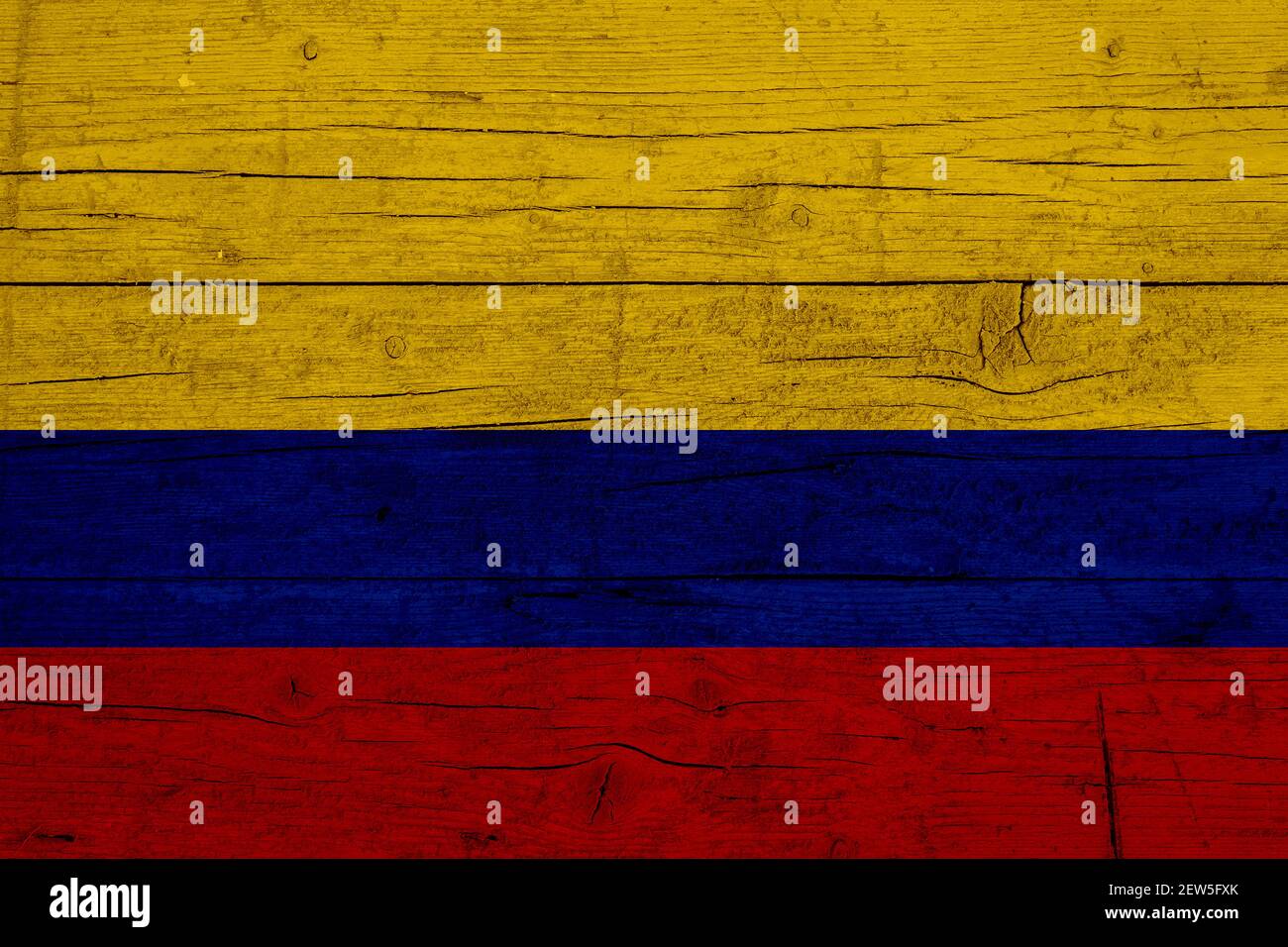 Flag of Colombia Wooden texture of the flag of Colombia Stock Photo - Alamy