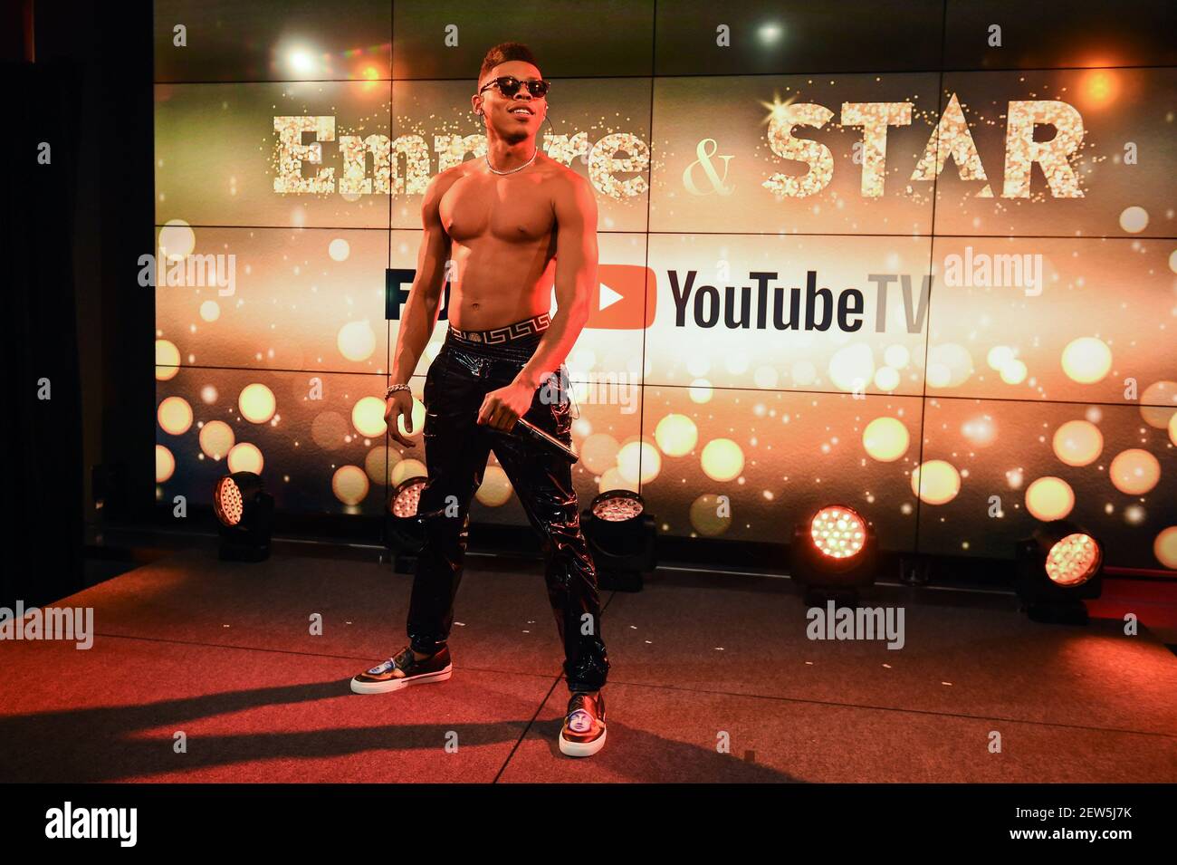 NEW YORK - SEPTEMBER 22: Yazz performs during Fox's "EMPIRE" and "STAR ...