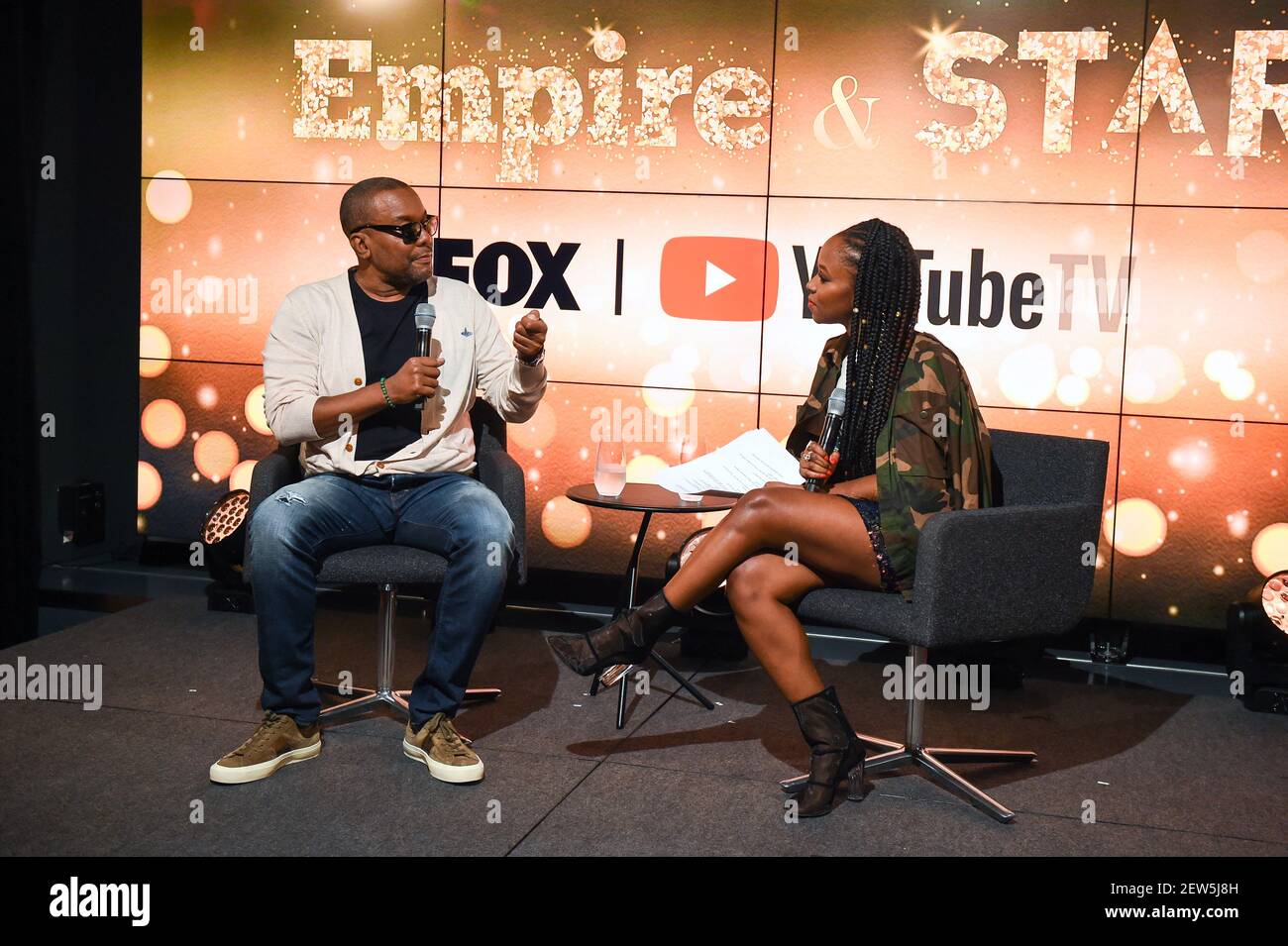 NEW YORK - SEPTEMBER 22: Executive Producer/Co. Creator Lee Daniels and ...