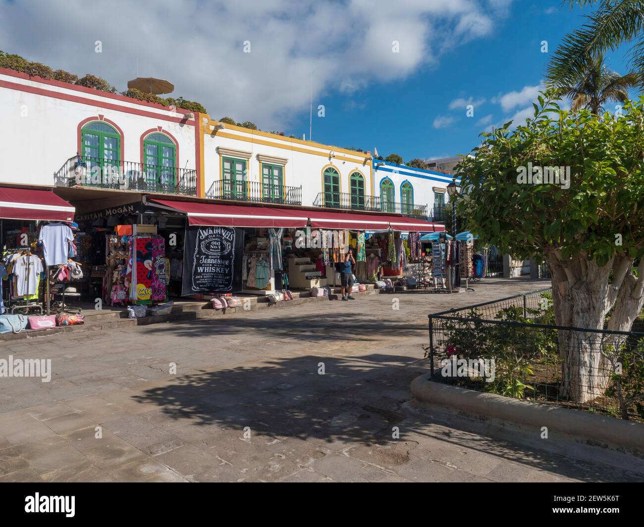 Puerto de Mogan, Gran Canaria, Canary Islands, Spain December 18, 2020 ...