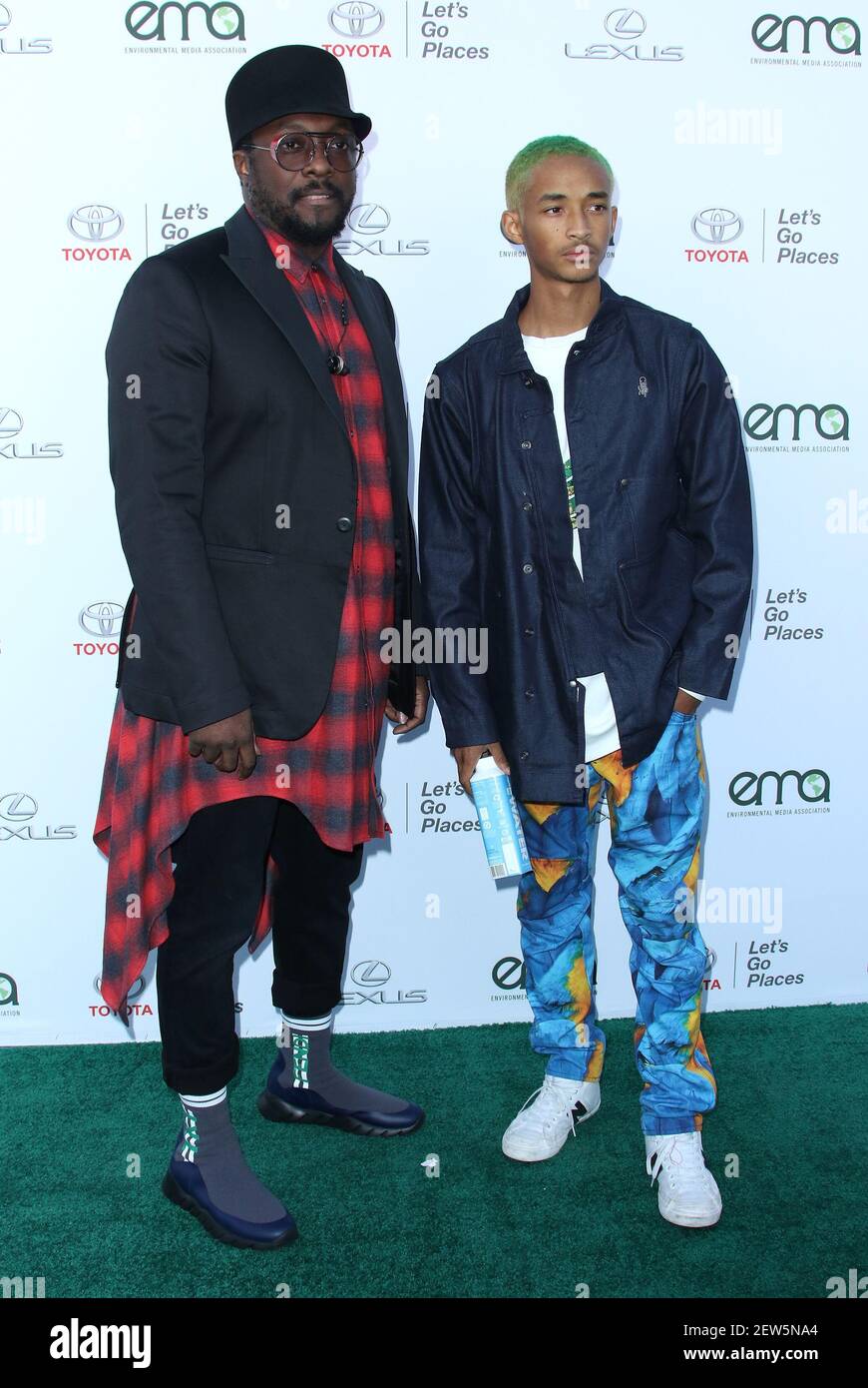 will.i.am and Jaden Smith at the 27th Annual EMA Awards held at the ...