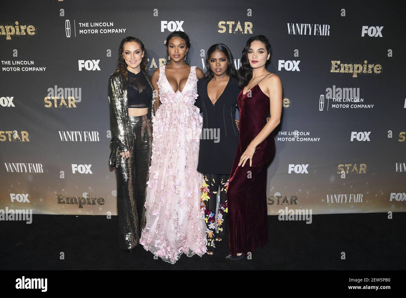 (L-R) Jude Demorest , Amiyah Scott , Ryan Destiny , Brittany O'grady ...