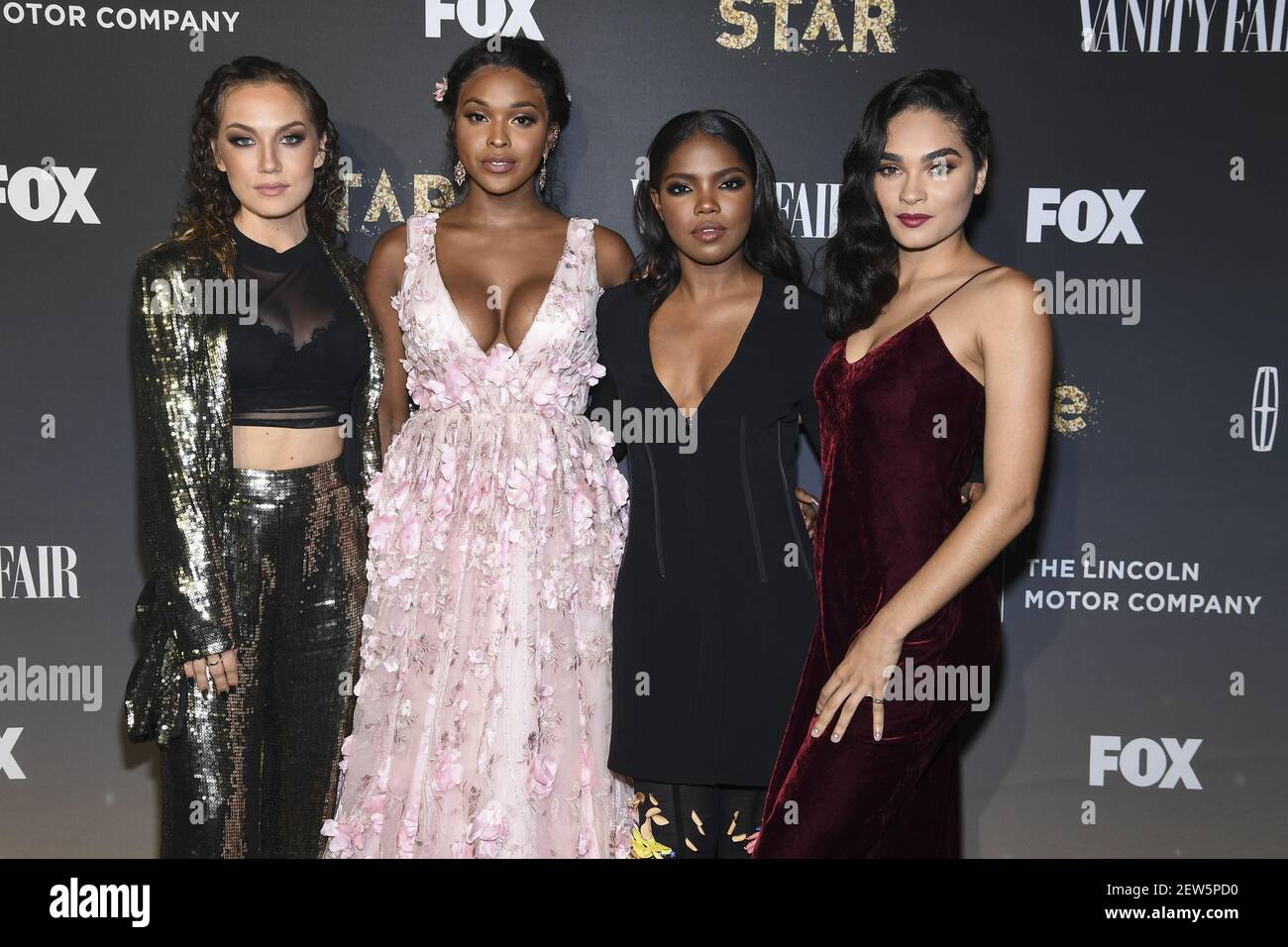 (L-R) Jude Demorest , Amiyah Scott , Ryan Destiny , Brittany O'grady ...