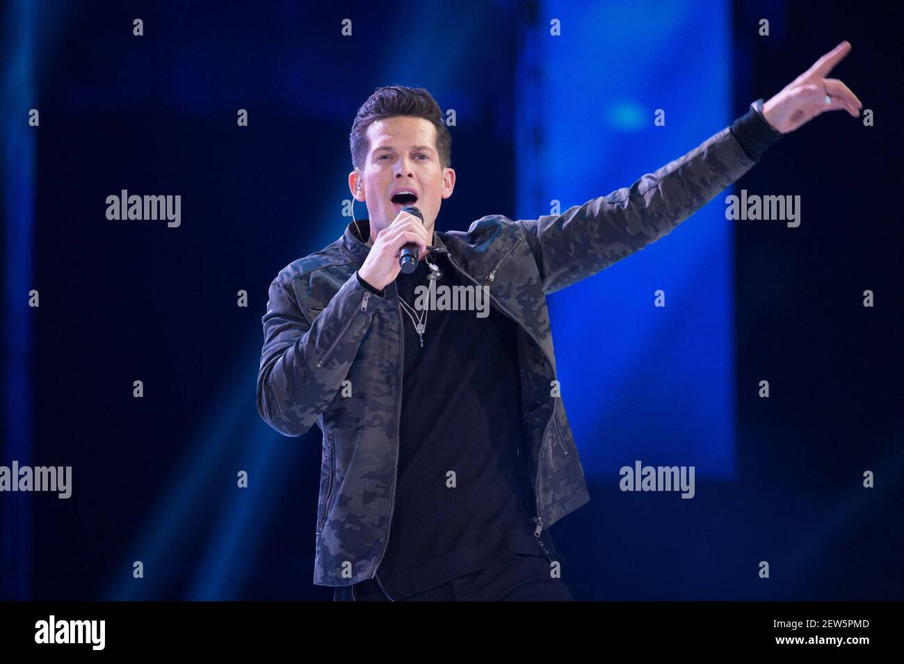 Clifton Murray of The Tenors performs on stage during the 2017 Invictus ...