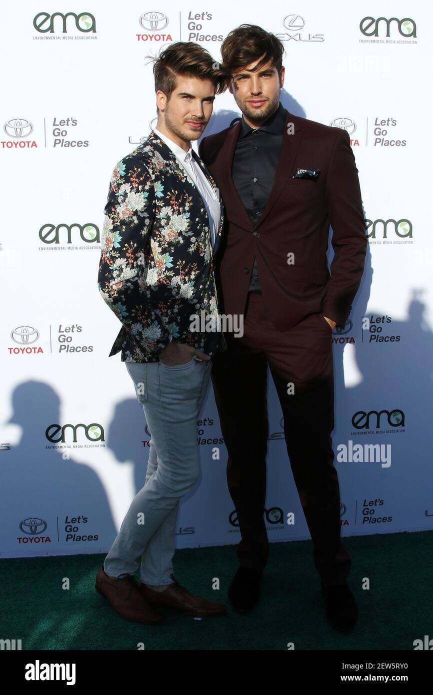 Joey Graceffa and Daniel Preda at the 27th Annual EMA Awards held at ...