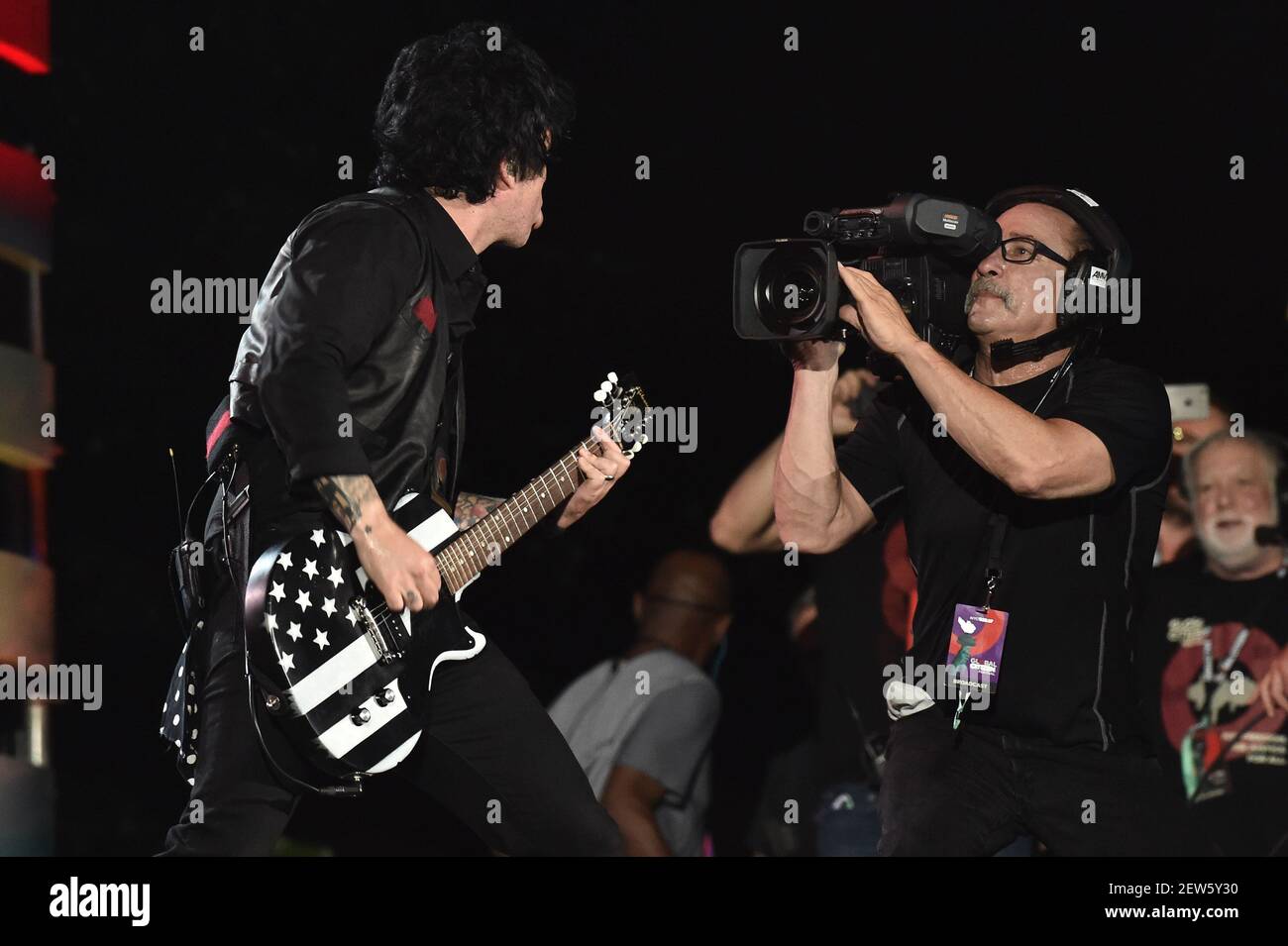 Billie Joe Armstrong of Green Day performs at the 2017 Global Citizen ...