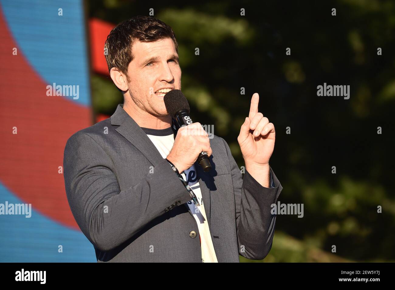 Scott Taylor attends the 2017 Global Citizen Festival in Central Park ...