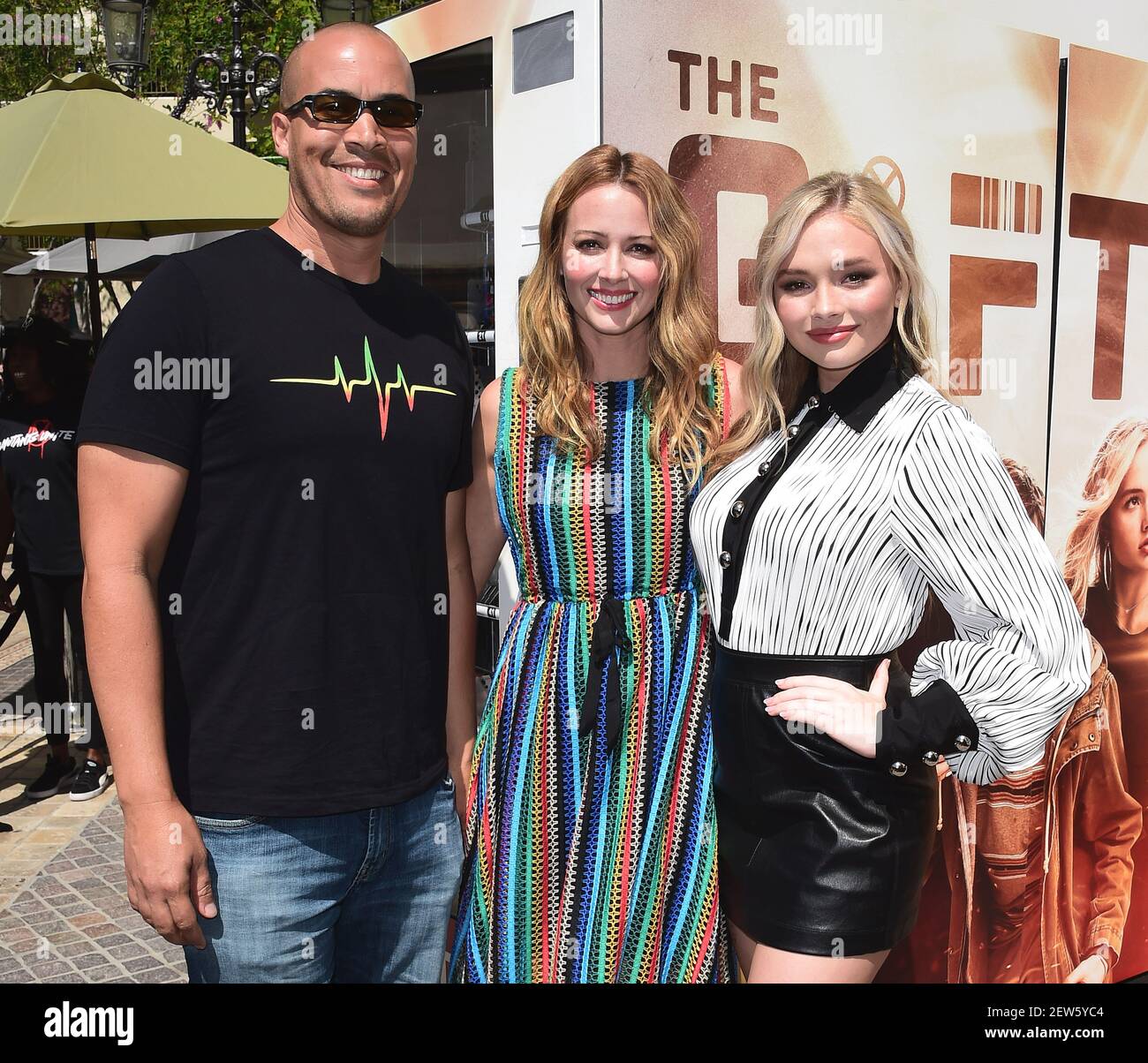 LOS ANGELES- SEPTEMBER 24: Coby Bell, Amy Acker and Natalie Alyn Lind ...