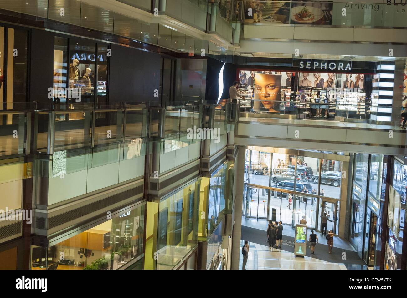 A branch of the French make up and beauty chain, Sephora, located in ...