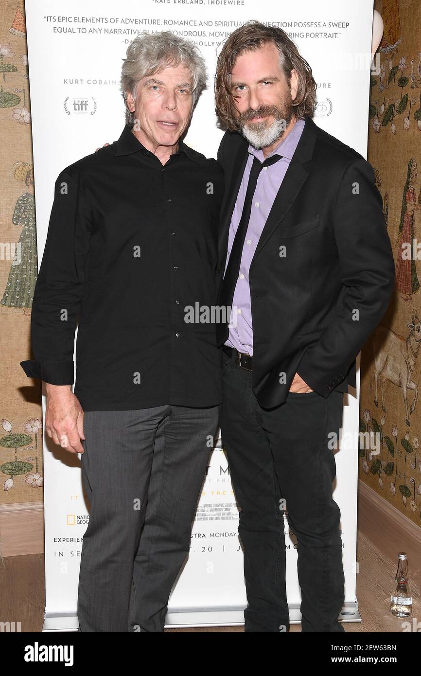 NEW YORK - SEPTEMBER 25: (L-R) Ken Sunshine and Director Brett Morgan ...