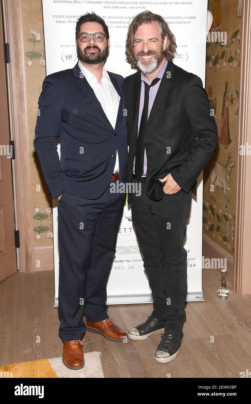 NEW YORK - SEPTEMBER 25: (L-R) Tim Pastore, National Geographic ...