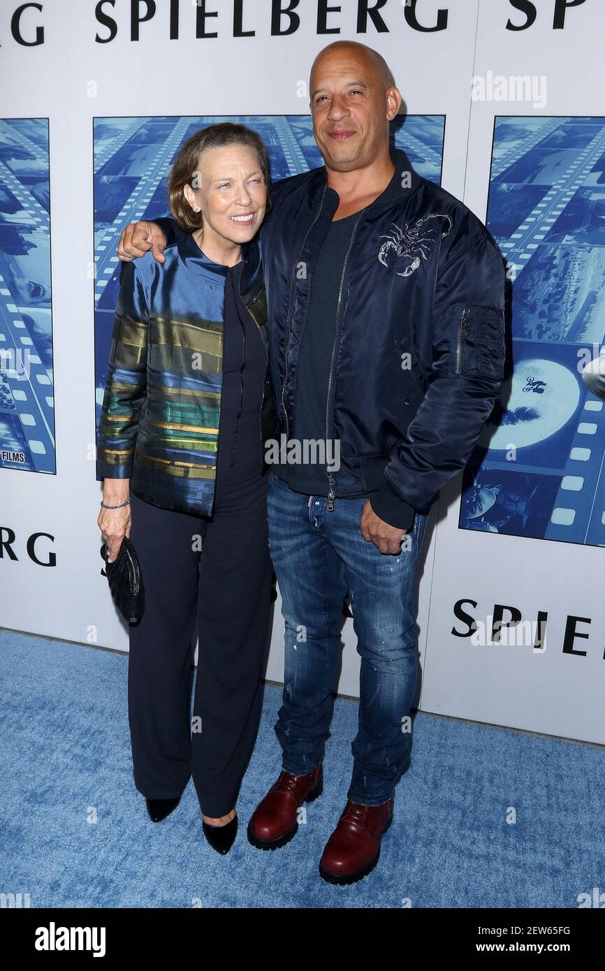 Vin Diesel, right, and his mother Delora Vincent at HBO's Documentary ...