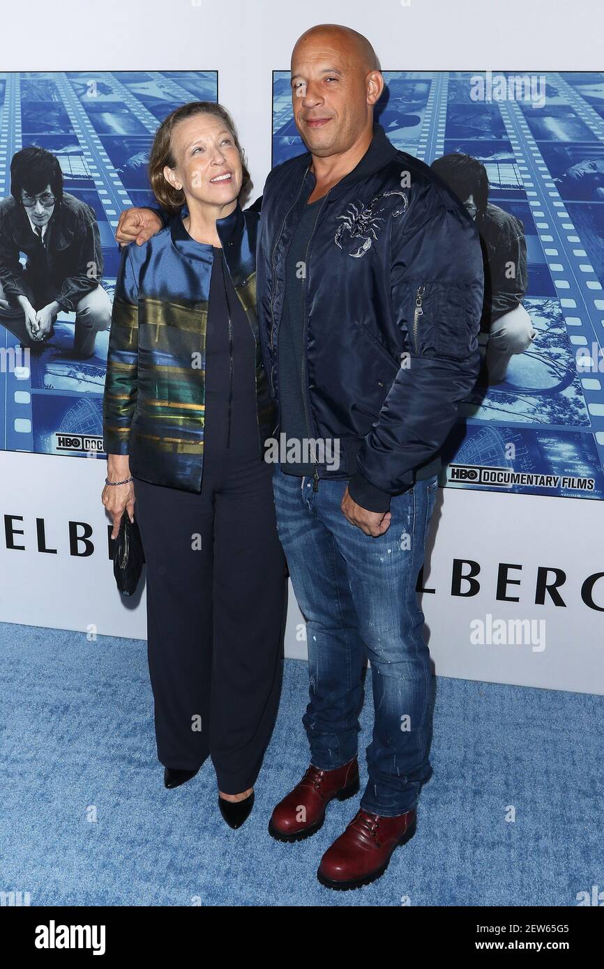 Vin Diesel, right, and his mother Delora Vincent at HBO's Documentary ...