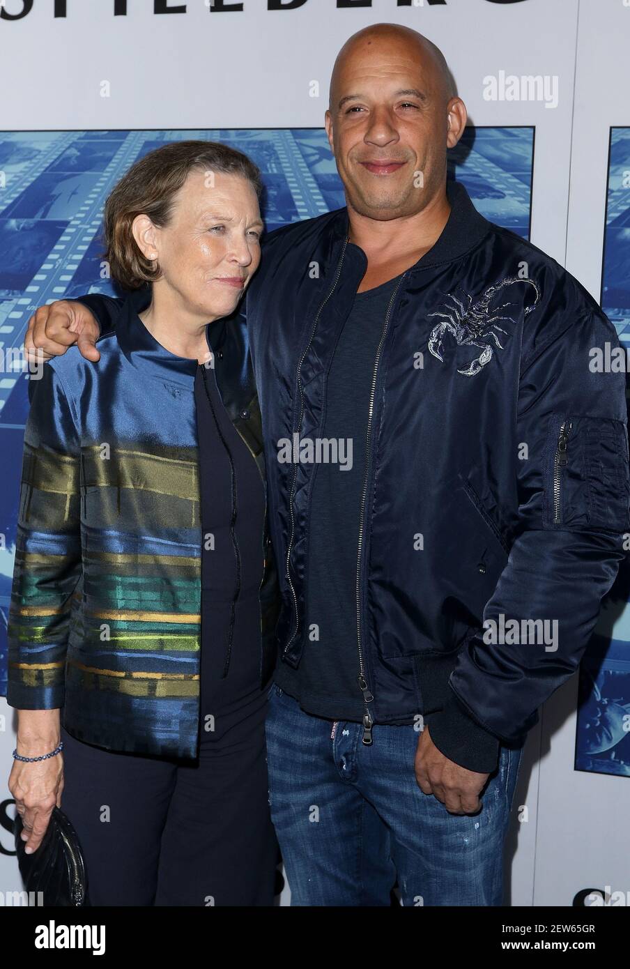 Vin Diesel, right, and his mother Delora Vincent at HBO's Documentary ...