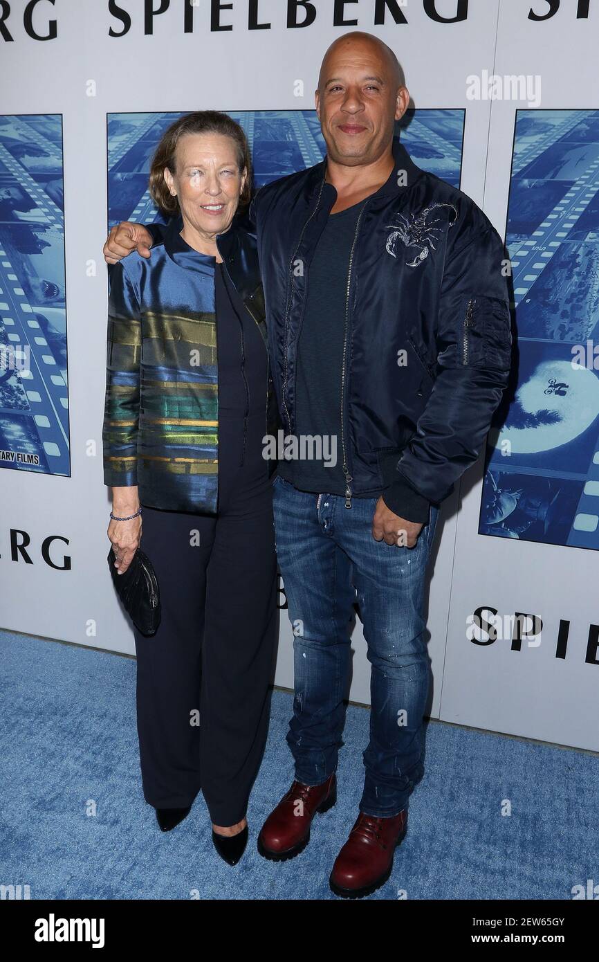 Vin Diesel, right, and his mother Delora Vincent at HBO's Documentary ...