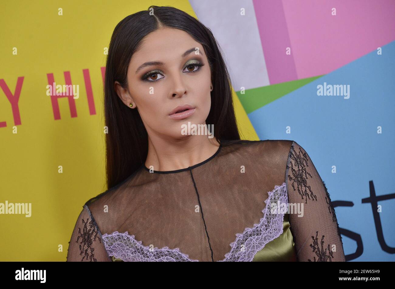 Chlo Subia arrives at The 7th Annual Streamy Awards held the Beverly ...
