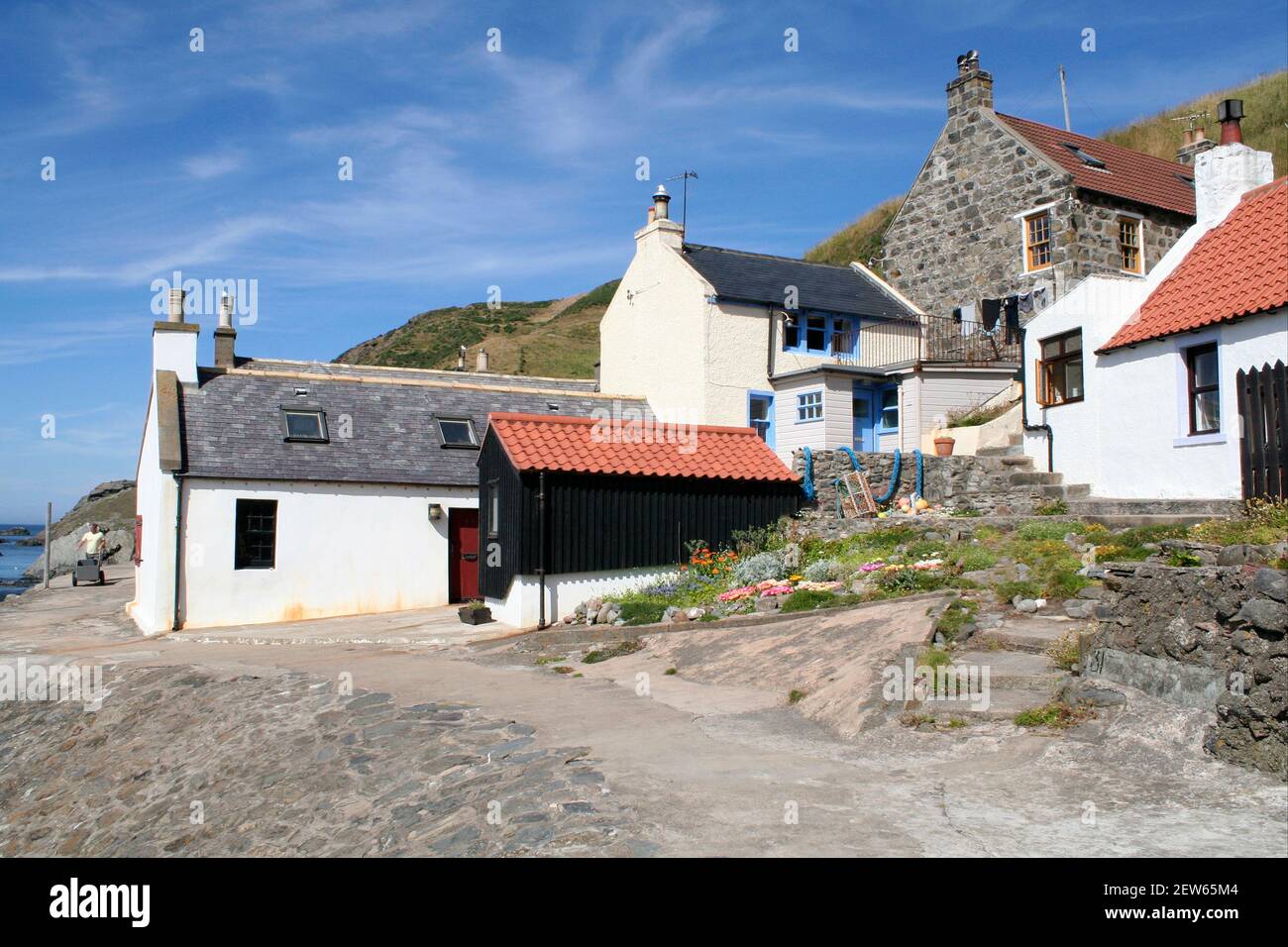 Crovie village, Aberdeenshire, Scotland Stock Photo - Alamy