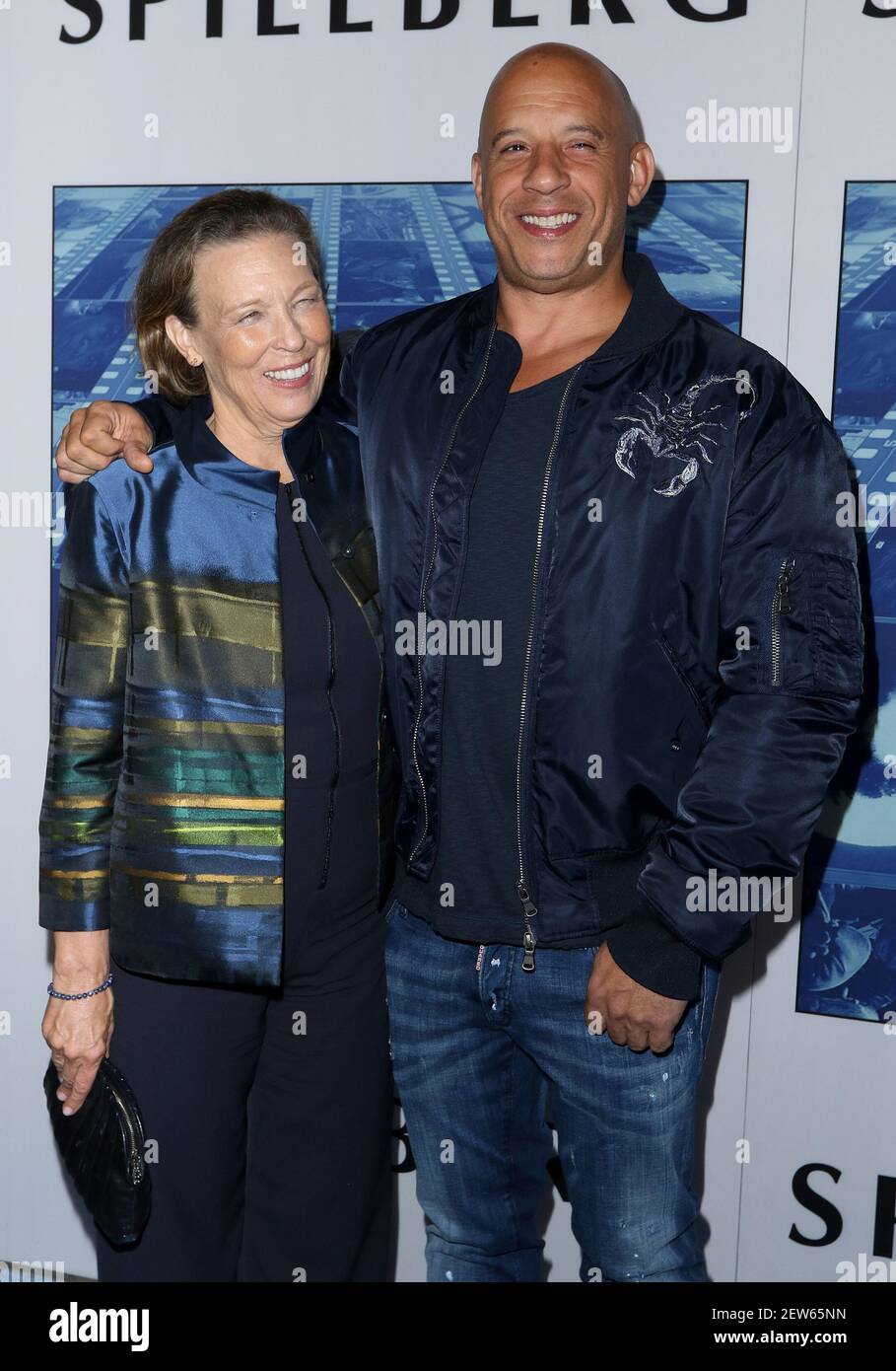 Vin Diesel, right, and his mother Delora Vincent at HBO's Documentary ...