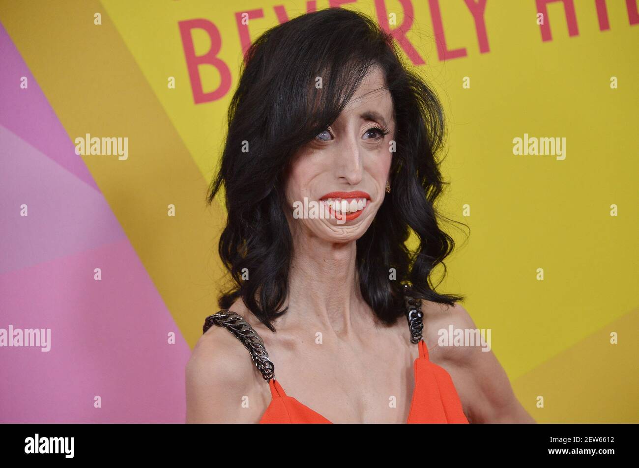 Lizzie Velasquez arrives at The 7th Annual Streamy Awards held the ...