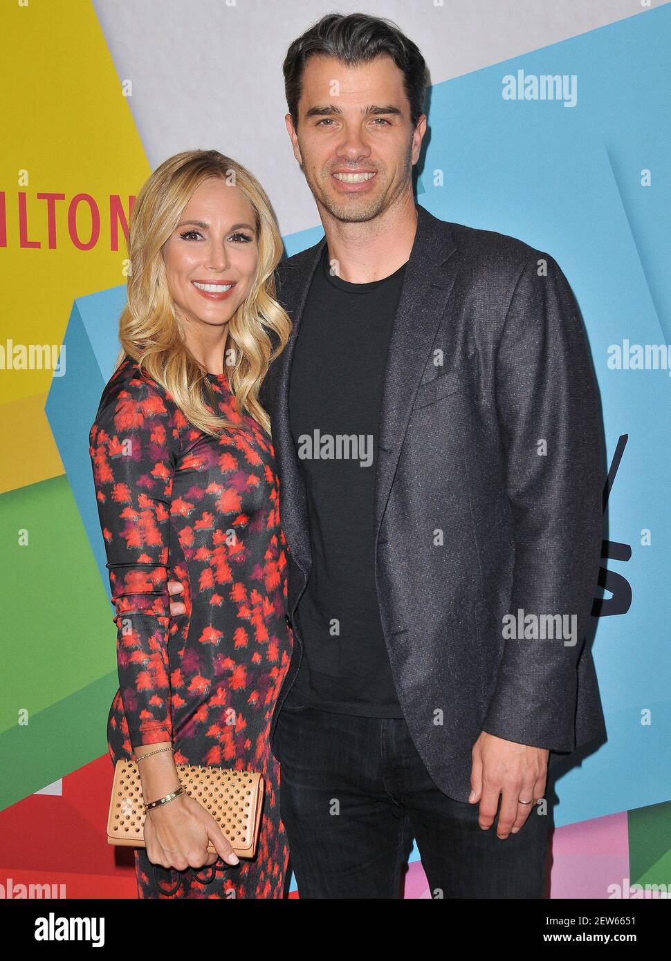(L-R) Brooke Mahan and Mike Mahan arrives at The 7th Annual Streamy ...