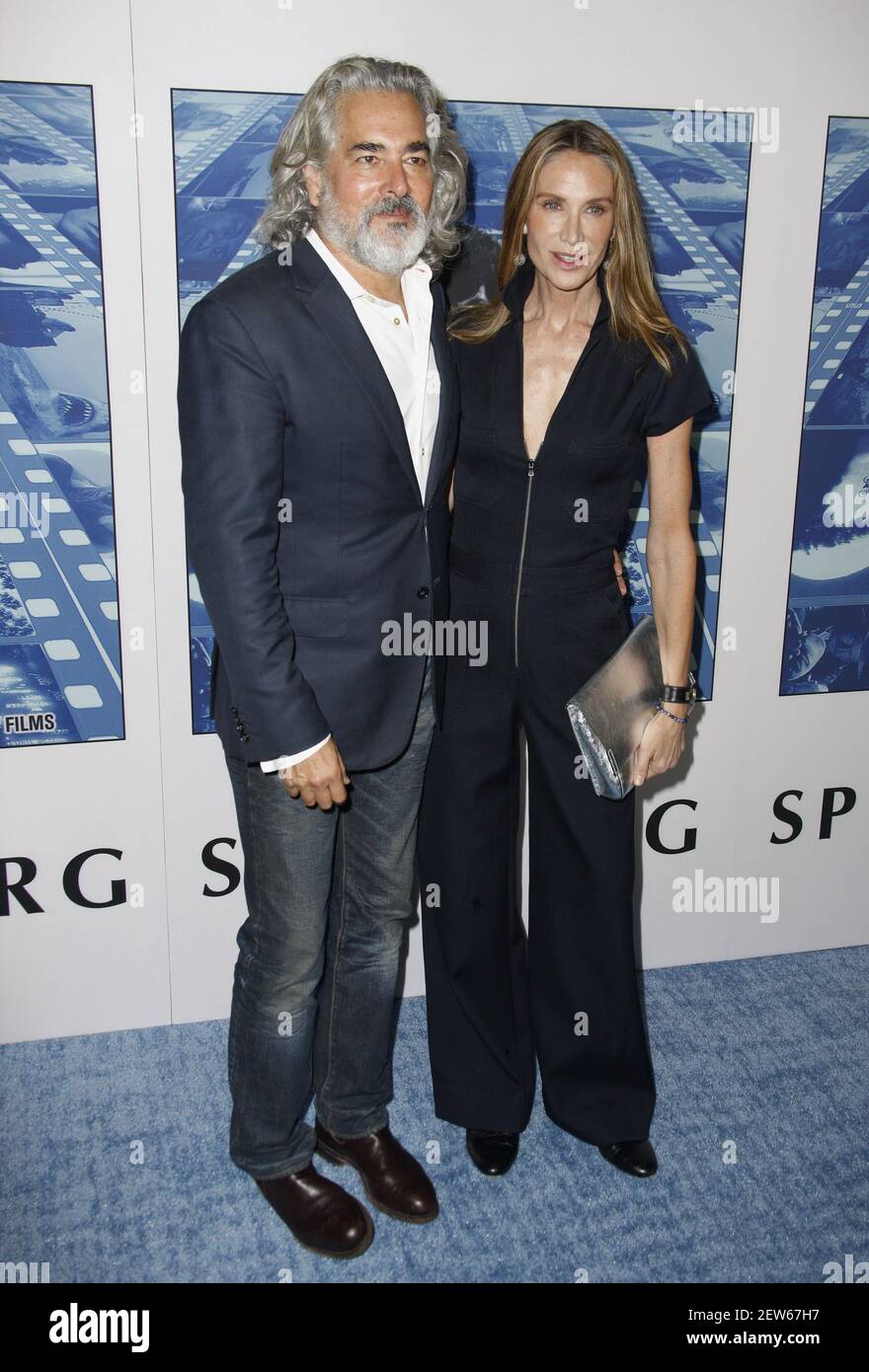 Mitch Glazer and Kelly Lynch attend the HBO Premiere of 'Spielberg' at ...