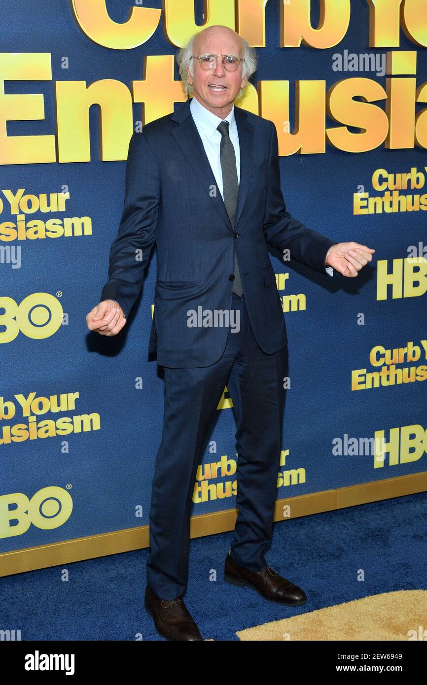 Producer/actor Larry David attends the ninth season premiere of HBO's ... Producer/actor Larry David attends the ninth season premiere of HBO's ...