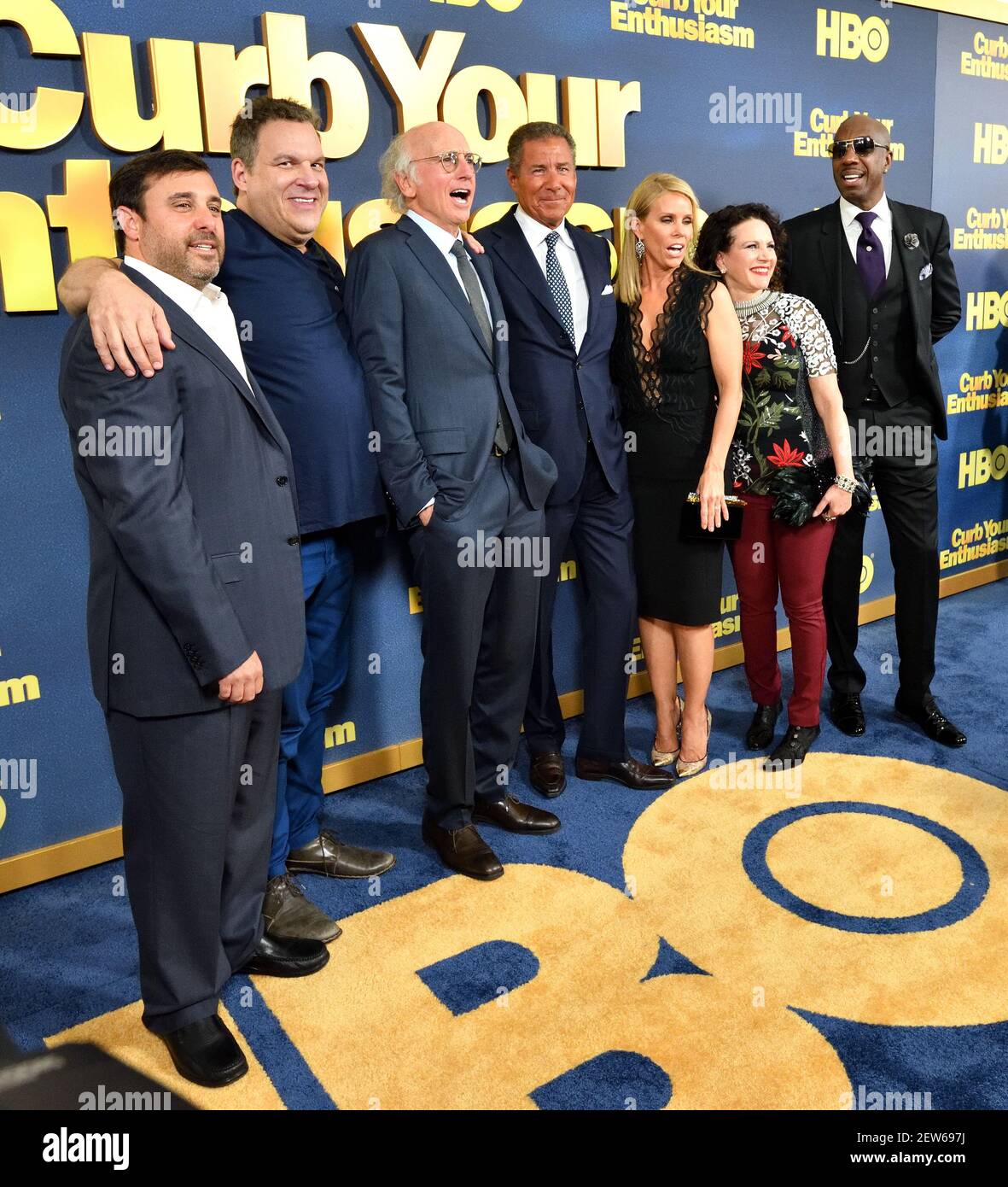 L-R: Director Jeff Schaffer, actor Jeff Garlin, actor/producer Larry ...