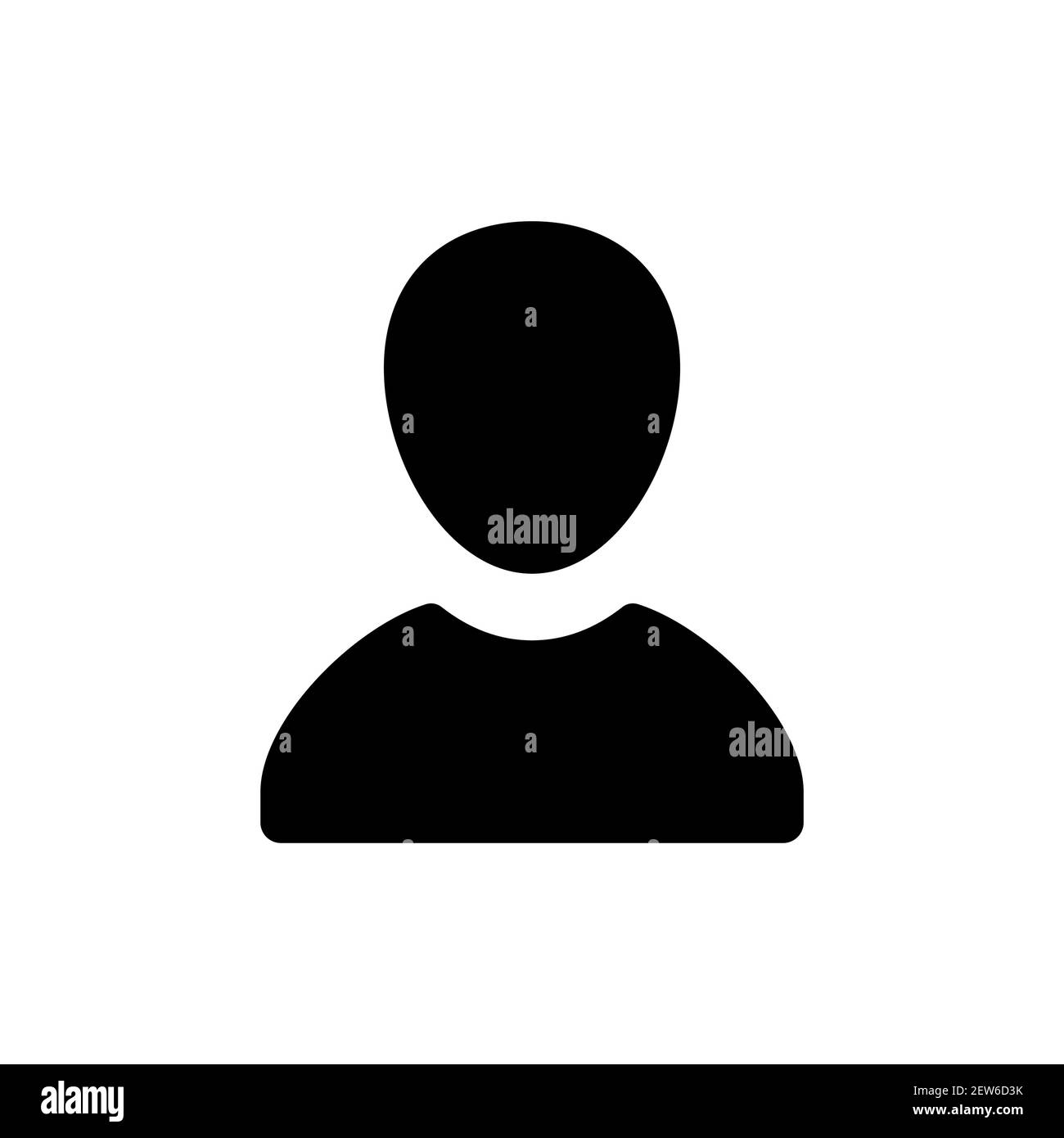 User vector glyph icon. E-commerce sign. Graph symbol for your web site ...