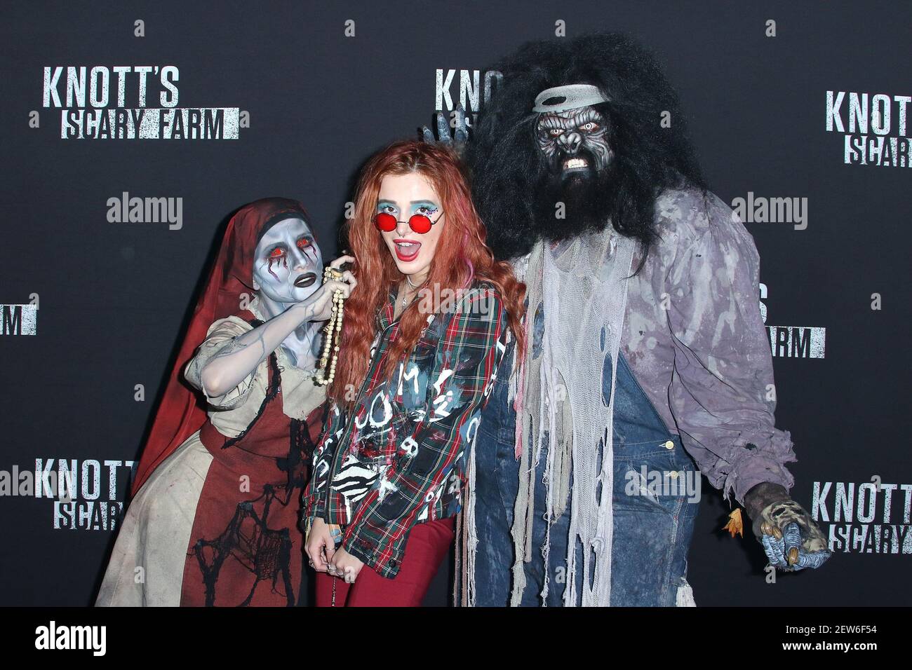 Bella Thorne at the Knott's Scary Farm And Instagram's Celebrity Night ...