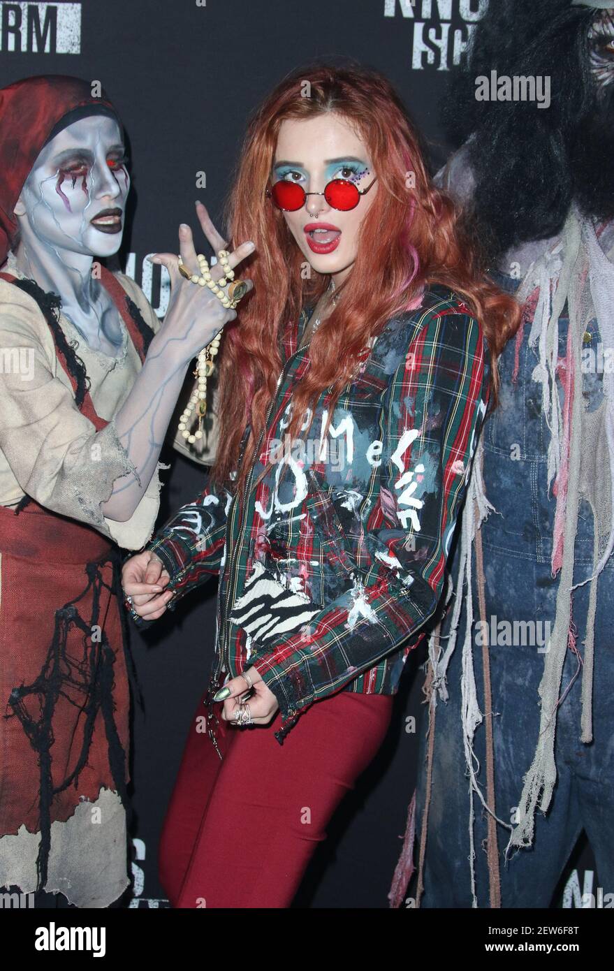 Bella Thorne at the Knott's Scary Farm And Instagram's Celebrity Night ...