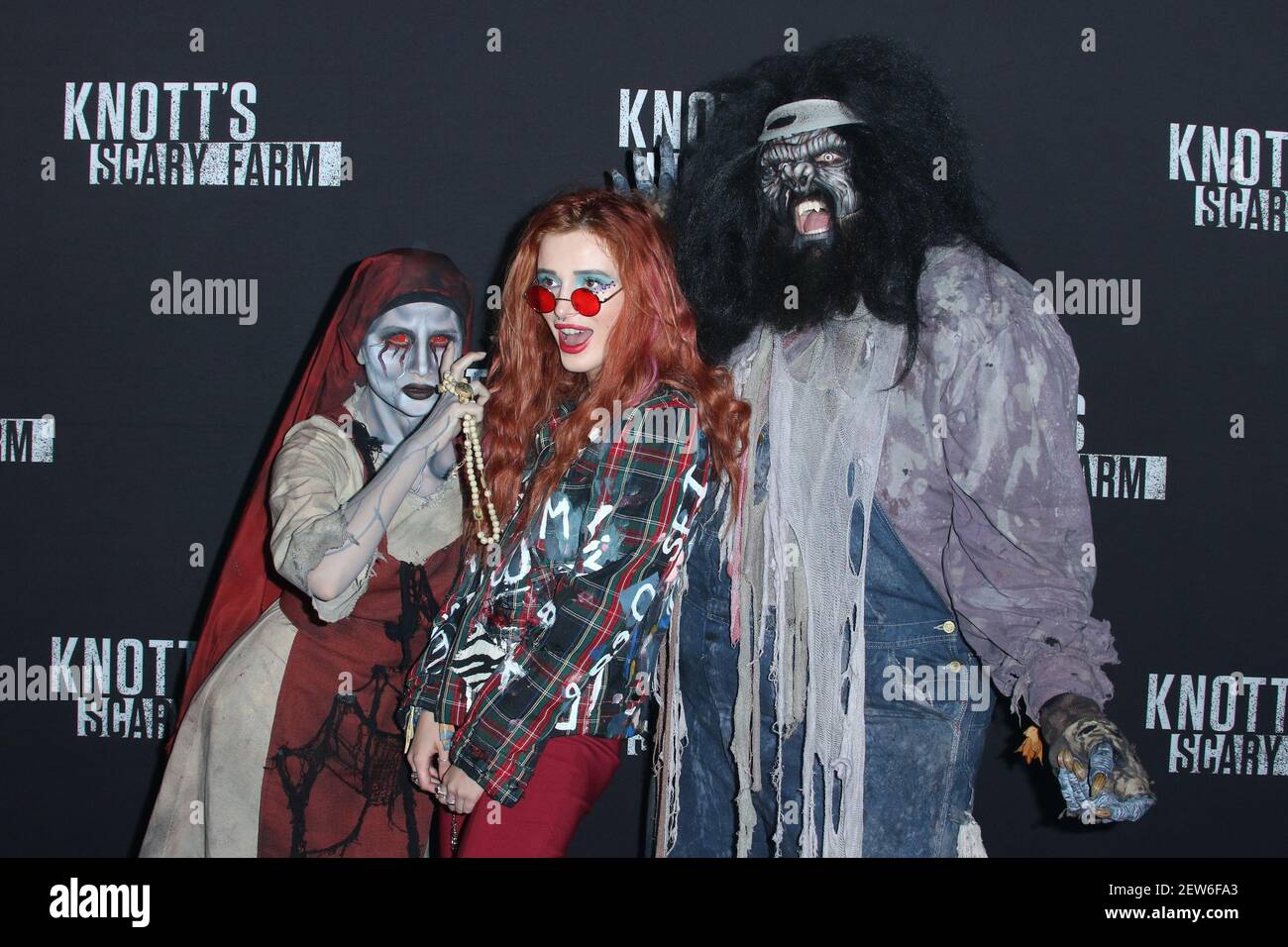 Bella Thorne at the Knott's Scary Farm And Instagram's Celebrity Night ...