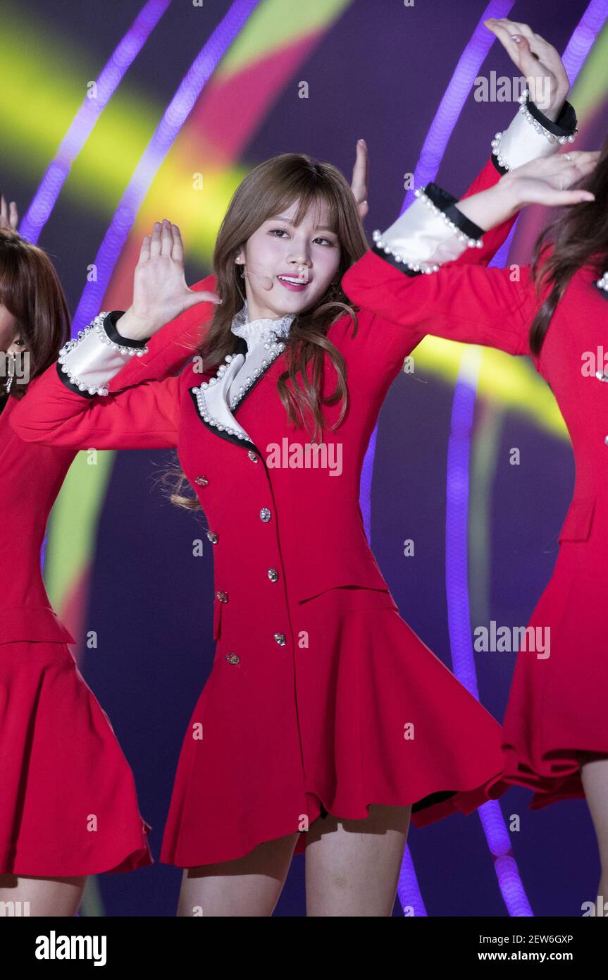 29 September 2017 - Changwon, South Korea : Japanese singer Sana ...