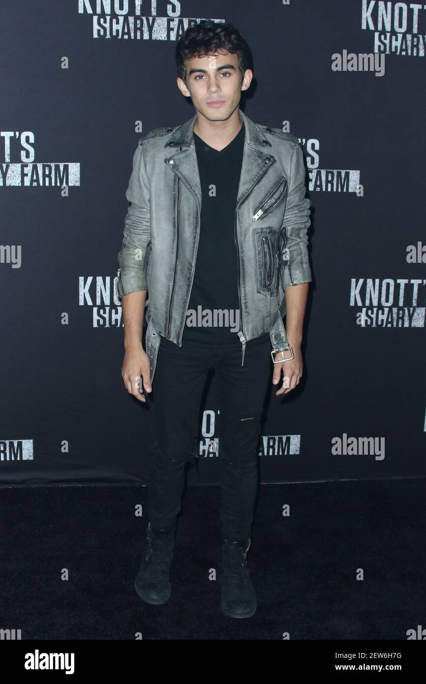 Tyler Alvarez at the Knott's Scary Farm And Instagram's Celebrity Night ...