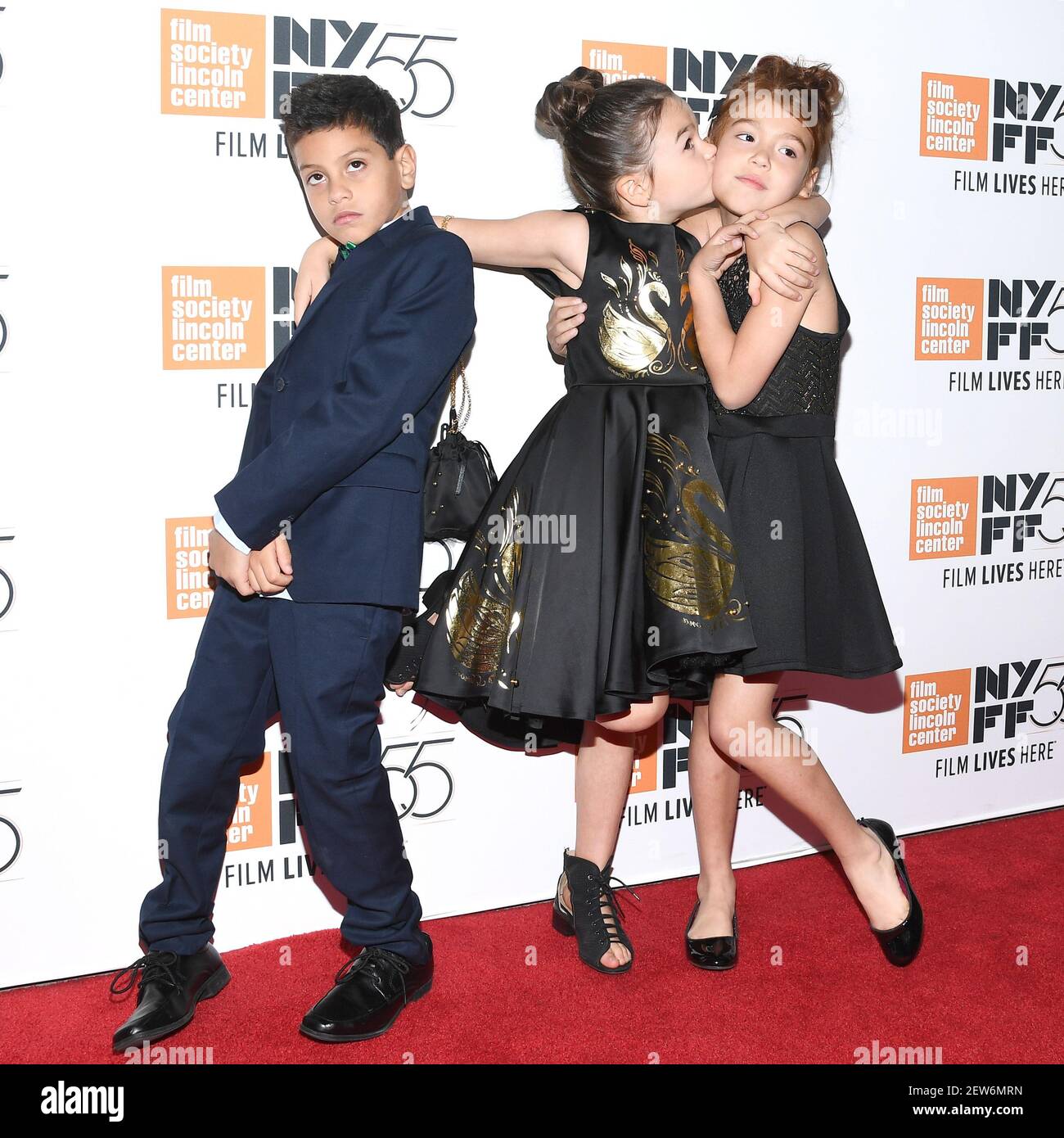(L-R) Brooklyn Prince, Christopher Rivera and Valeria Cotto attend 'The ...