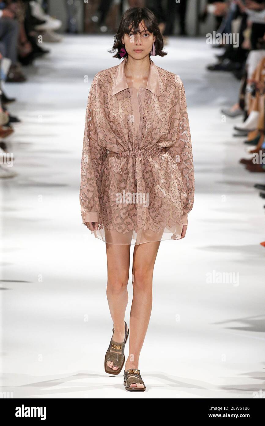 Model Charlee Fraser walks on the runway during the Stella McCartney ...