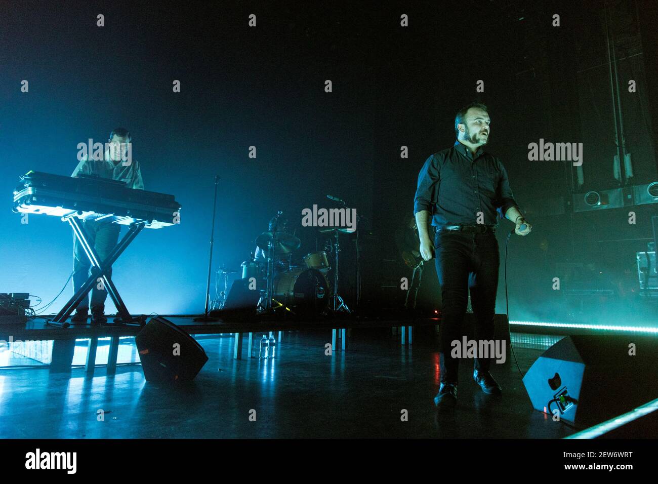 Gerrit Welmers, Michael Lowry and Samuel T. Herring of Future Islands ...